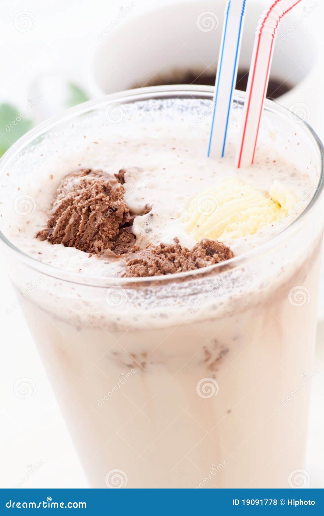 Milkshake stock photo. Image of lacteal, milk, drink - 19091778
