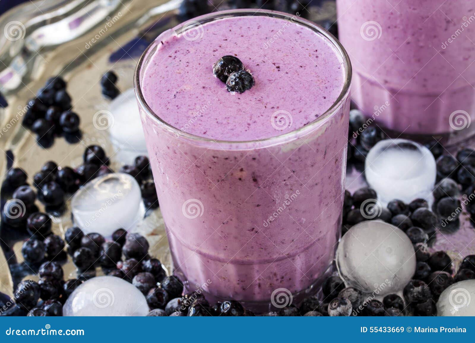 Milkshake with berries stock image. Image of mixed, refreshment - 55433669