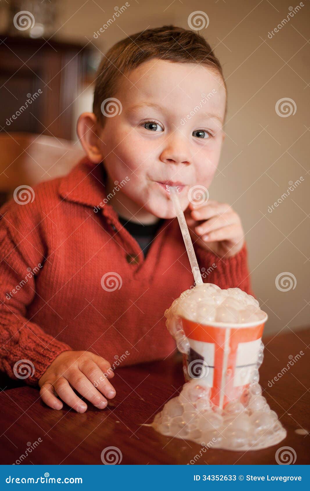 Milkshake Bubbles stock image. Image of childhood, bubbles - 34352633