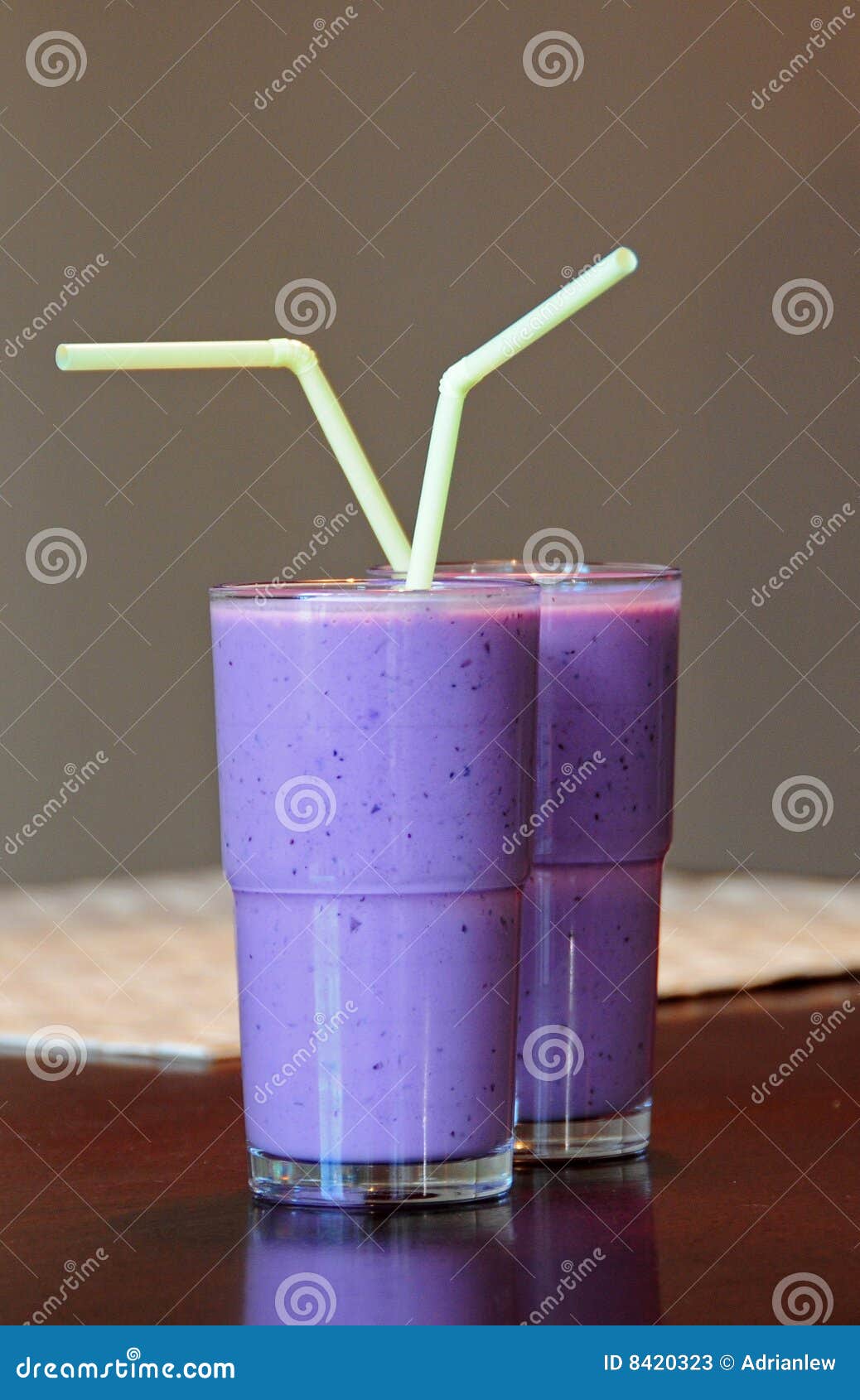Milkshake Glasses stock image. Image of straws, milkshakes - 8420323