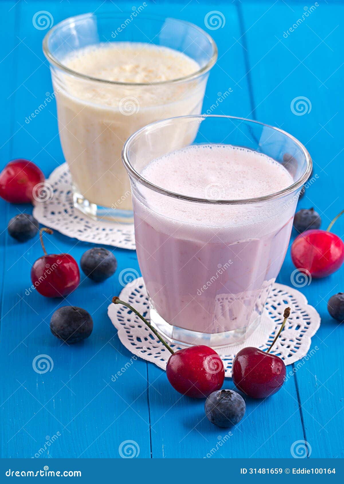 Milkshake stock image. Image of glass, summer, drink - 31481659