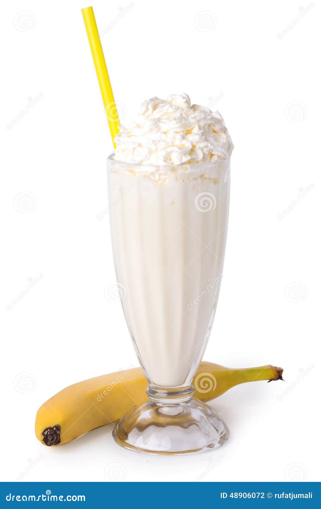 Milkshake On The Table Stock Photo | CartoonDealer.com #48906072