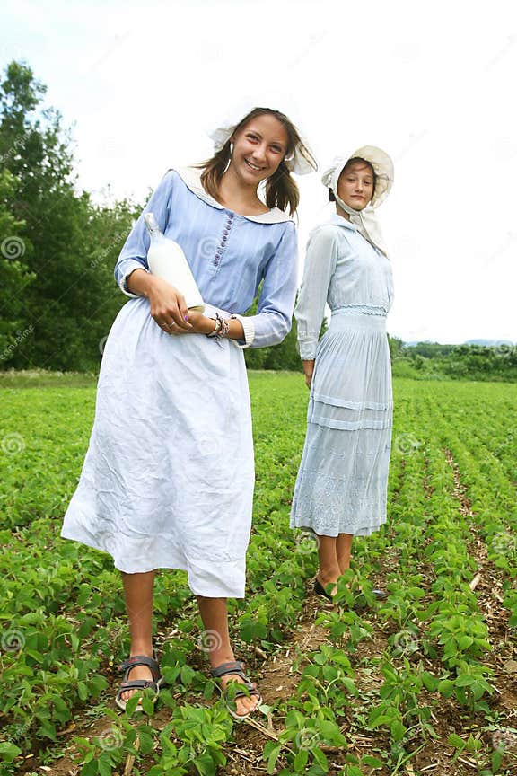 Milkwoman stock photo. Image of spike, season, care, holiday - 15450538