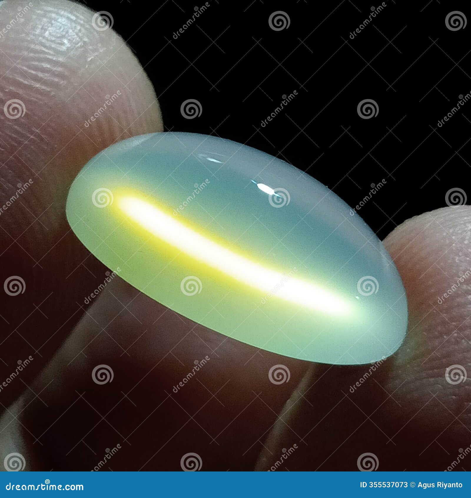 Milky Chalcedony Natural Stone Stock Image - Image of stone, loostone ...