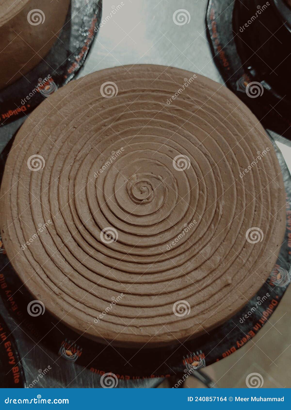 Milky Mood Cake Chocolate Cake Editorial Stock Image - Image of milky ...