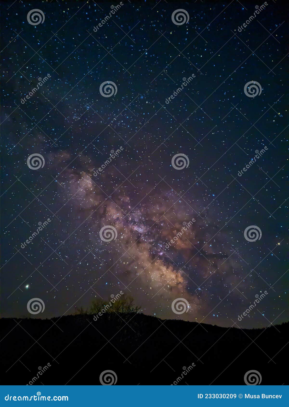 Milky Way is beautiful stock image. Image of milky, nebula - 233030209