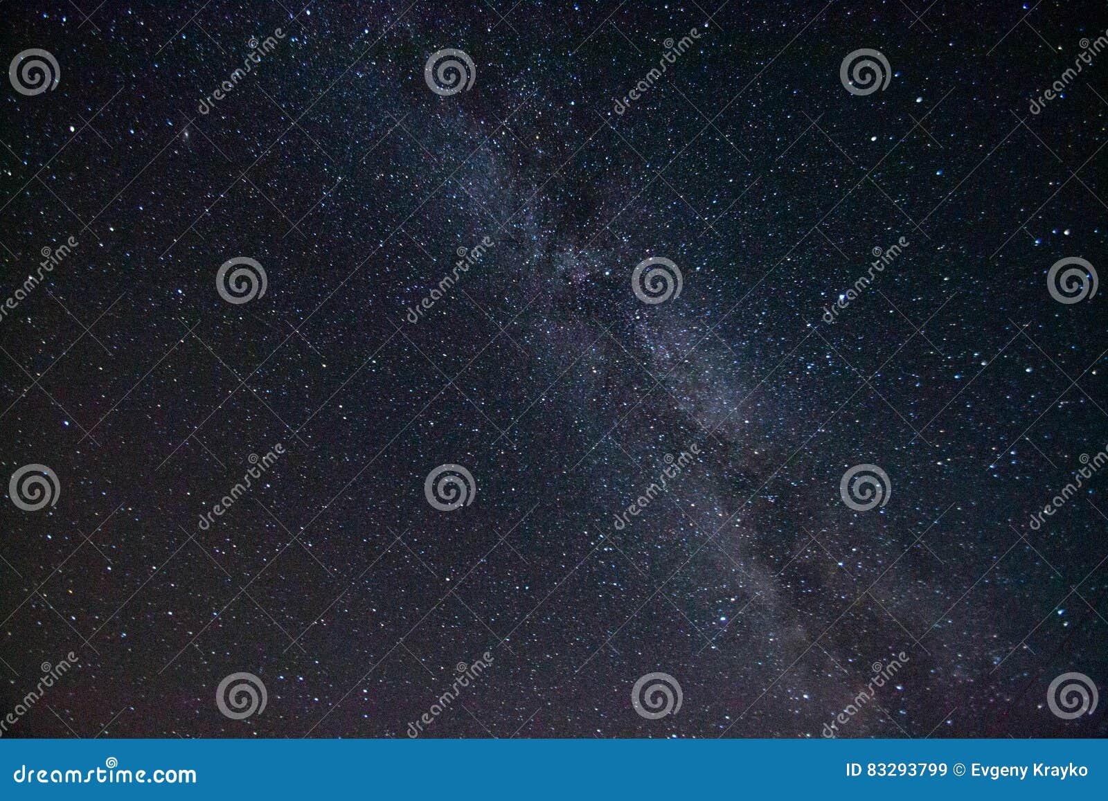 Milky Way. Beautiful Summer Night Sky with Stars Stock Image - Image of ...