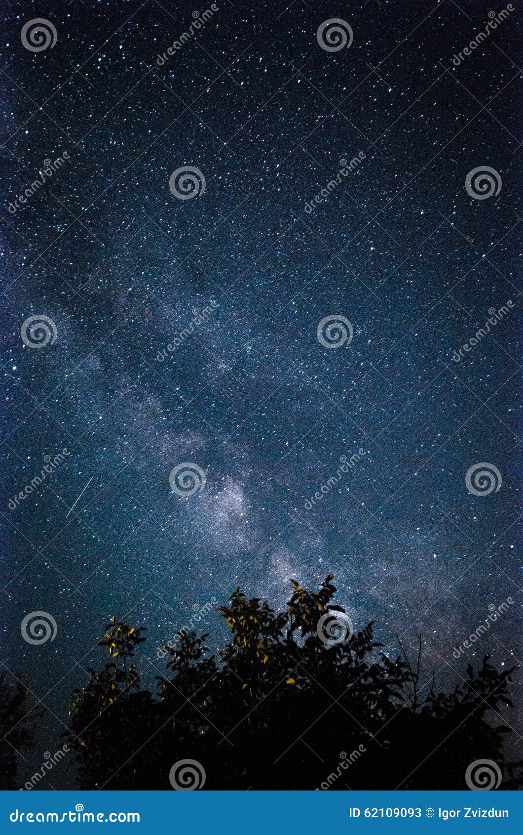 Milky Way Behind Abandoned Water Tanks Royalty-Free Stock Photo ...