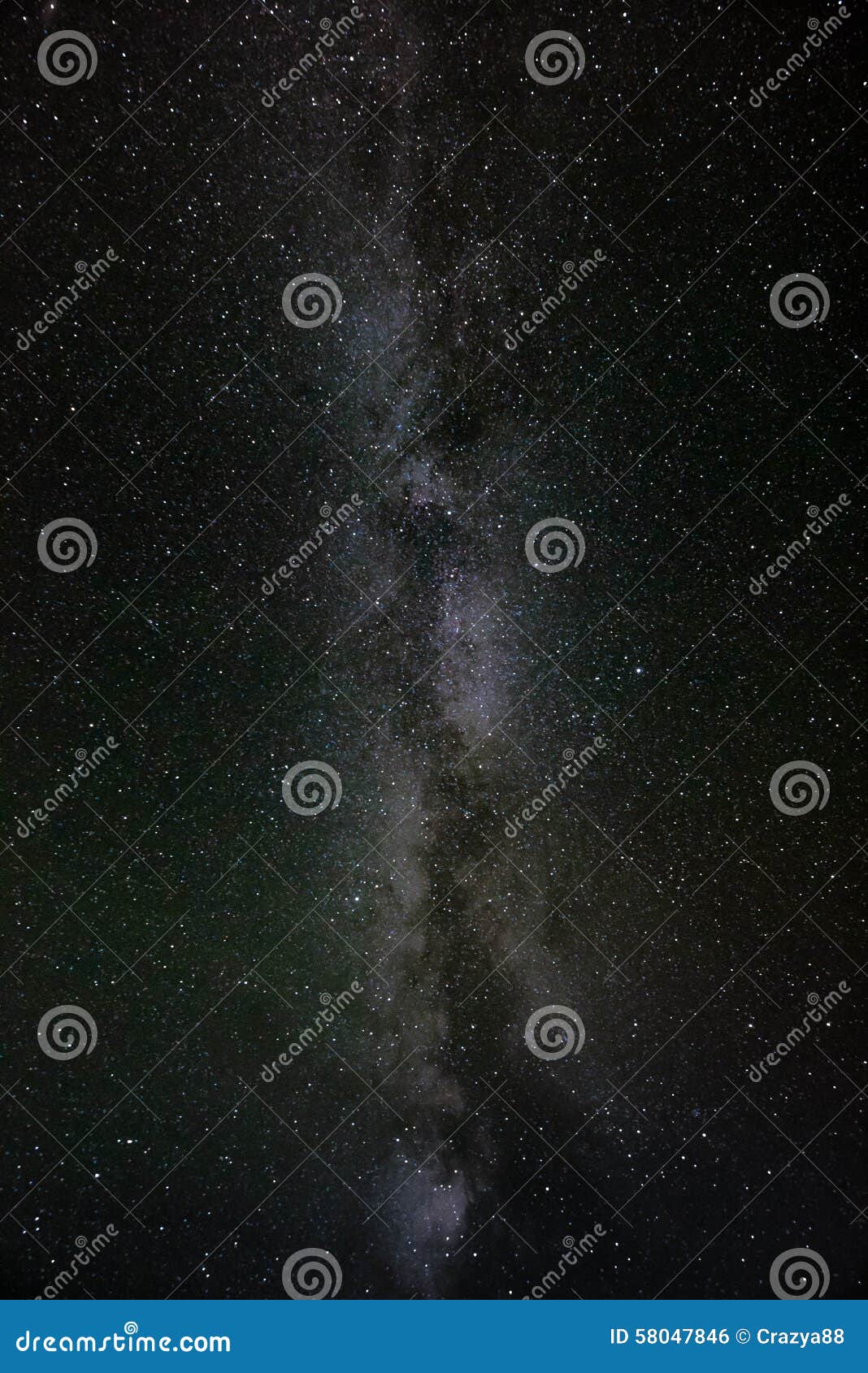Milky Way blue green stock photo. Image of skies, treetops - 58047846