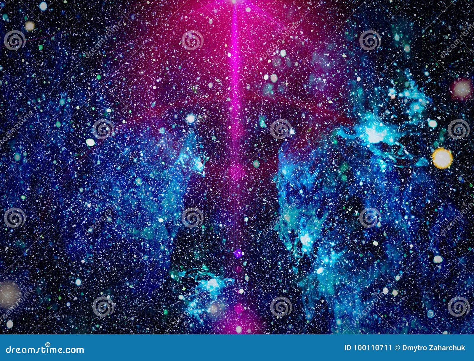 Milky Way Cosmic Background. Star Dust and Pixie Dust Glitter Space ...