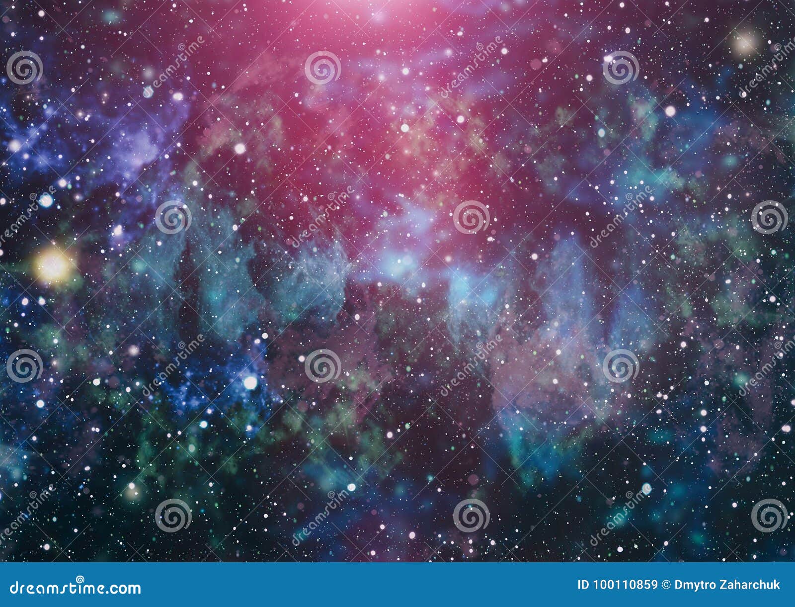 Milky Way Cosmic Background. Star Dust and Pixie Dust Glitter Space ...