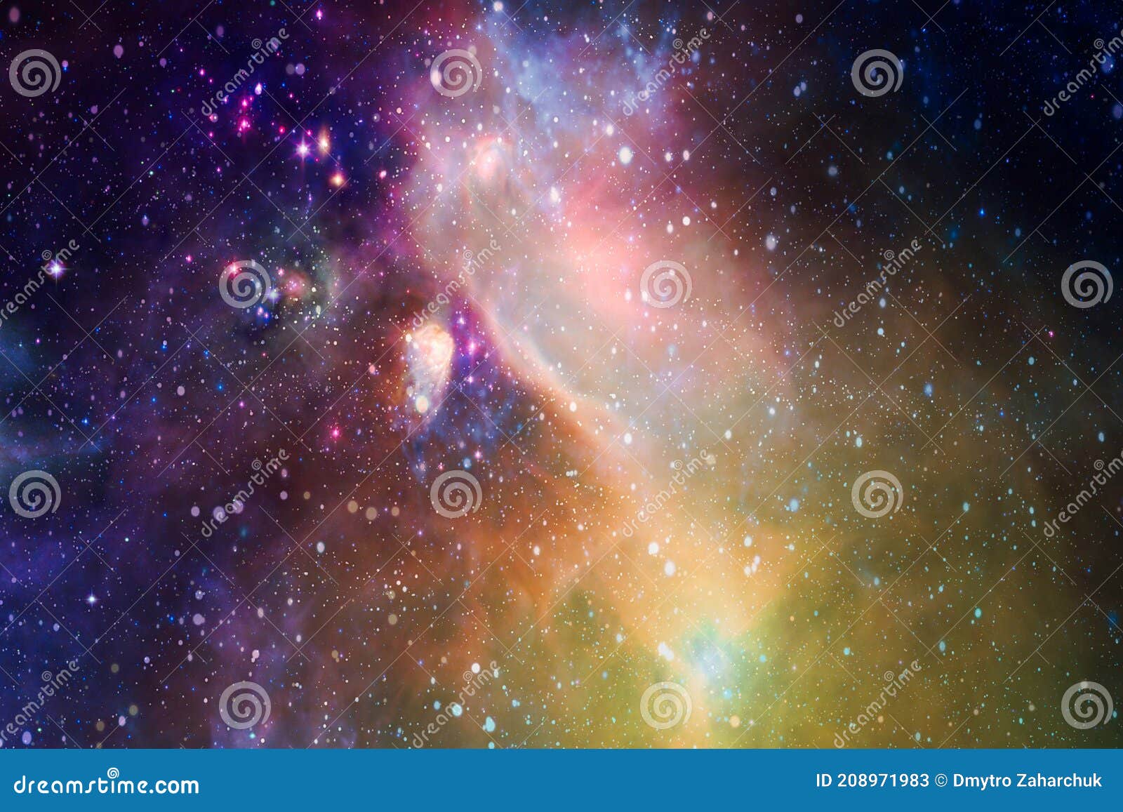 Milky Way Cosmic Background. Star Dust and Pixie Dust Glitter Space ...