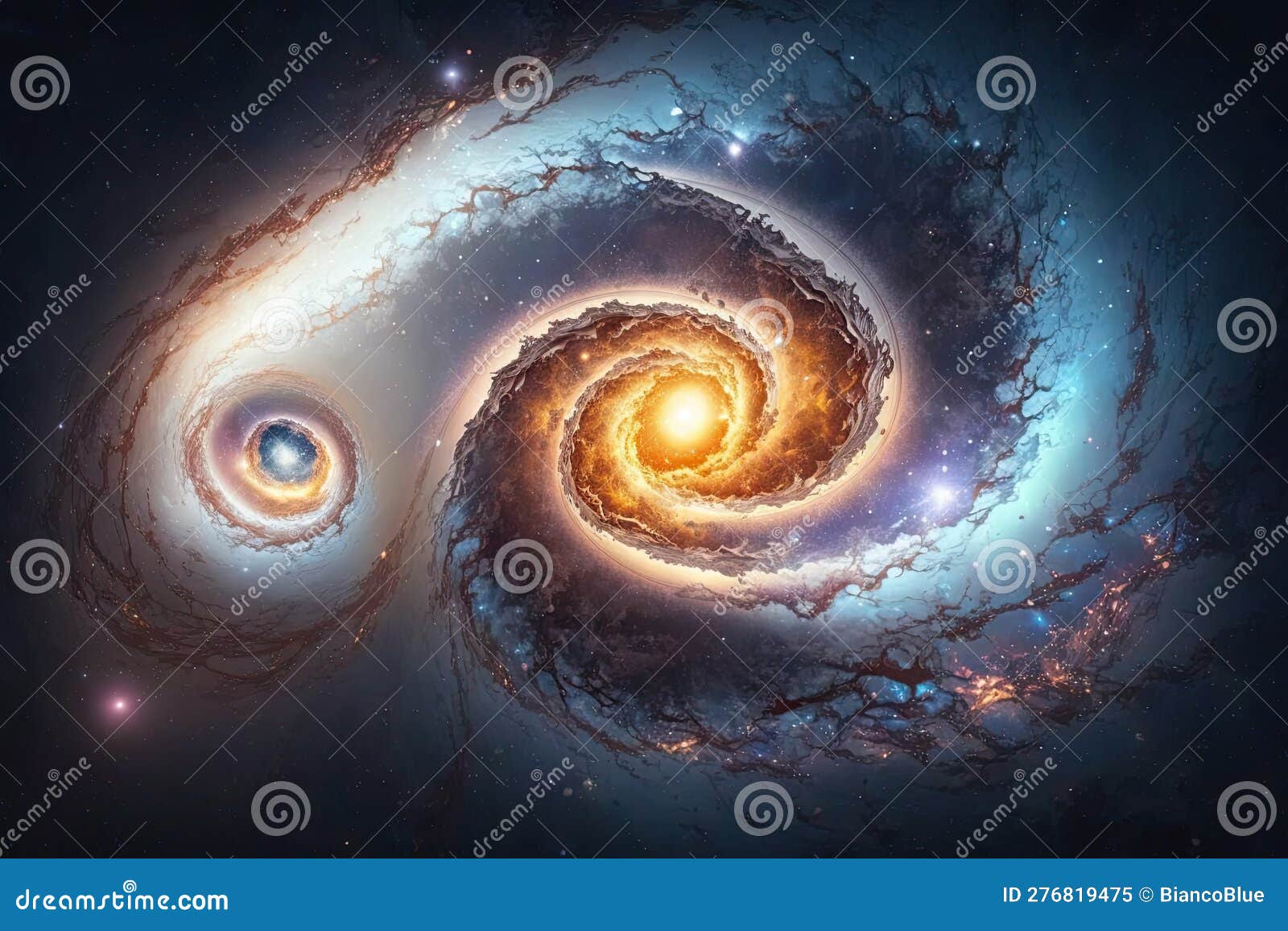 Andromeda Galaxy Milky Way Colliding