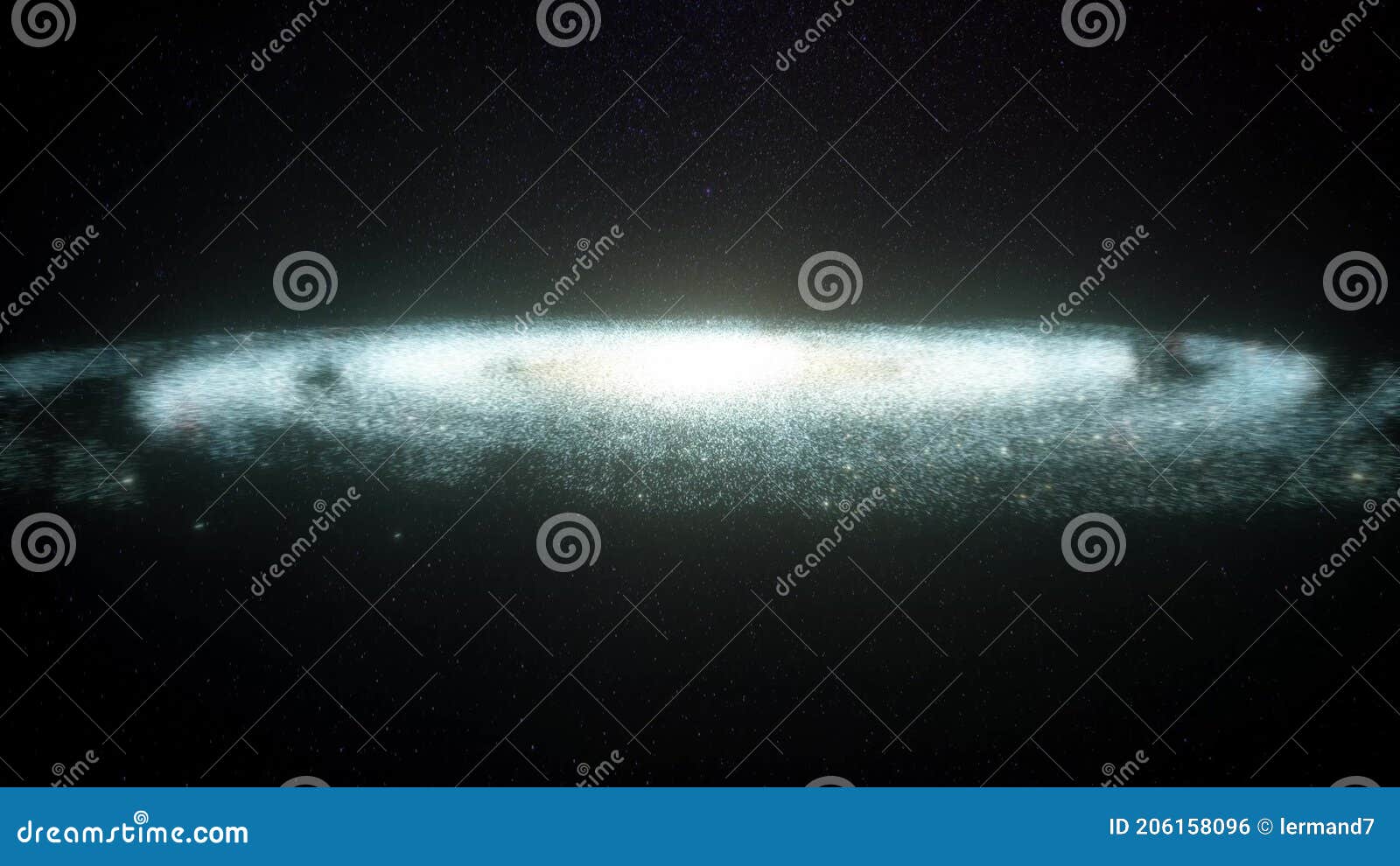 Milky Way Galaxy Fly-trough Seamless Loop Stock Footage - Video of ...