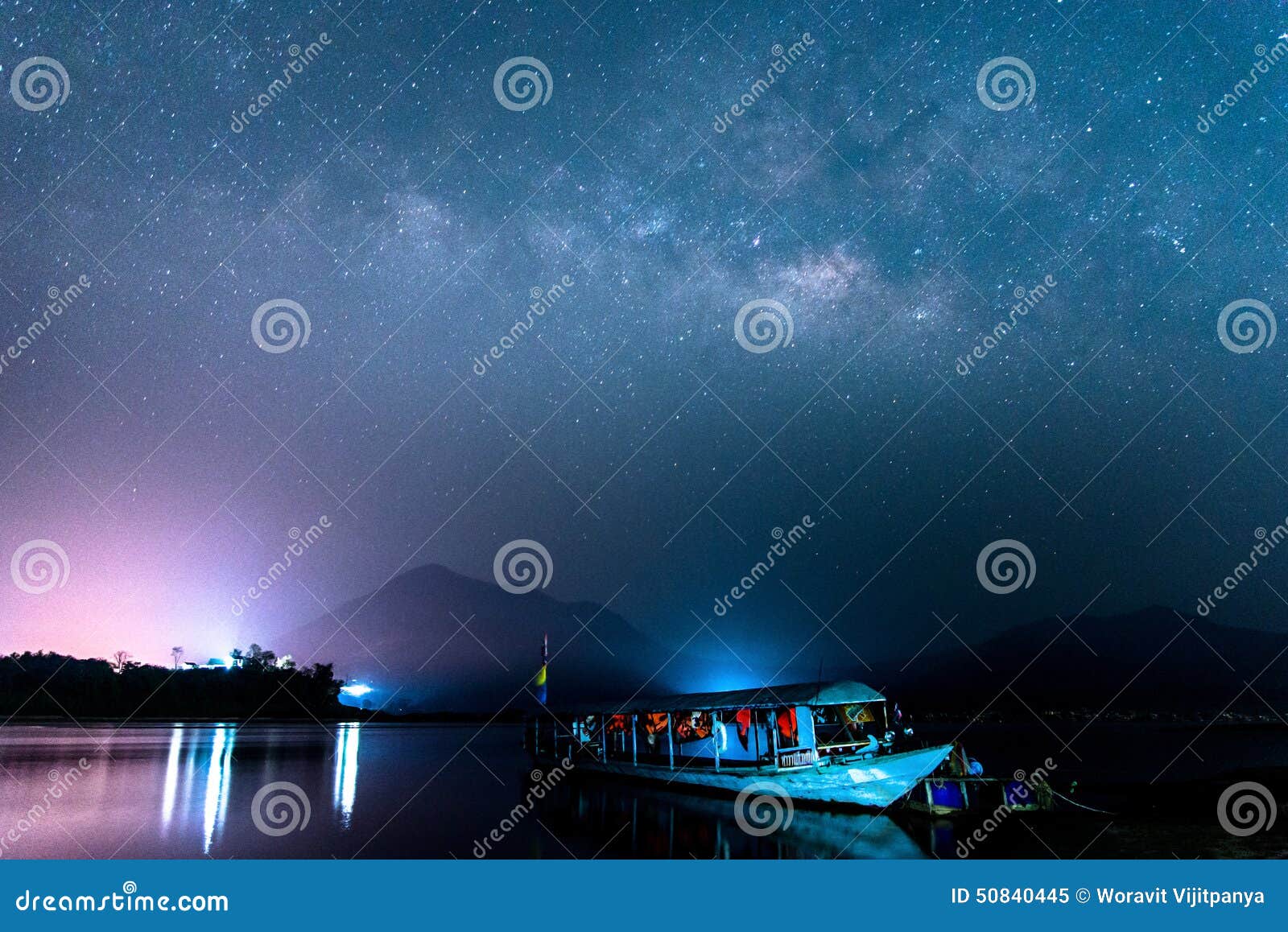 Milky Way Galaxy stock image. Image of outdoor, galaxy - 50840445