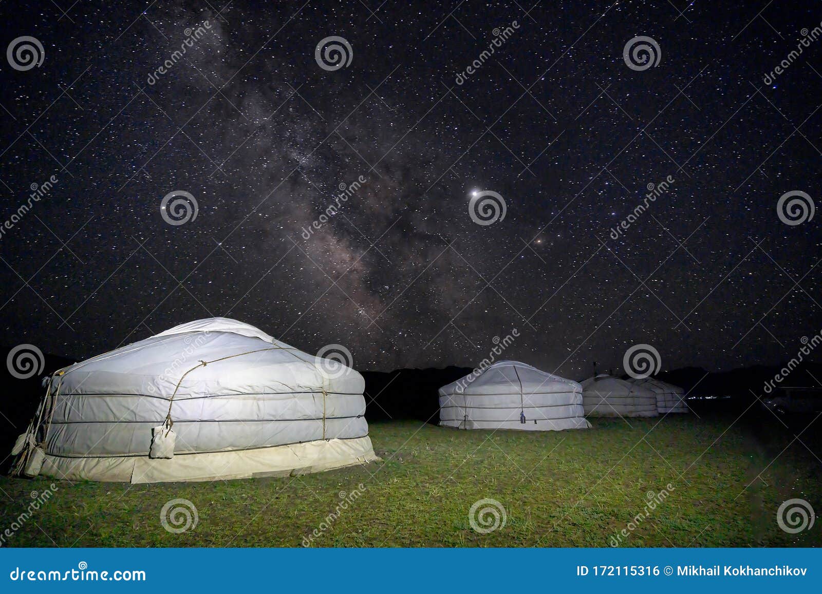 A Ger (Mongol Tent) Camp Resort At The Breathtaking Bogd Khaan Valley ...