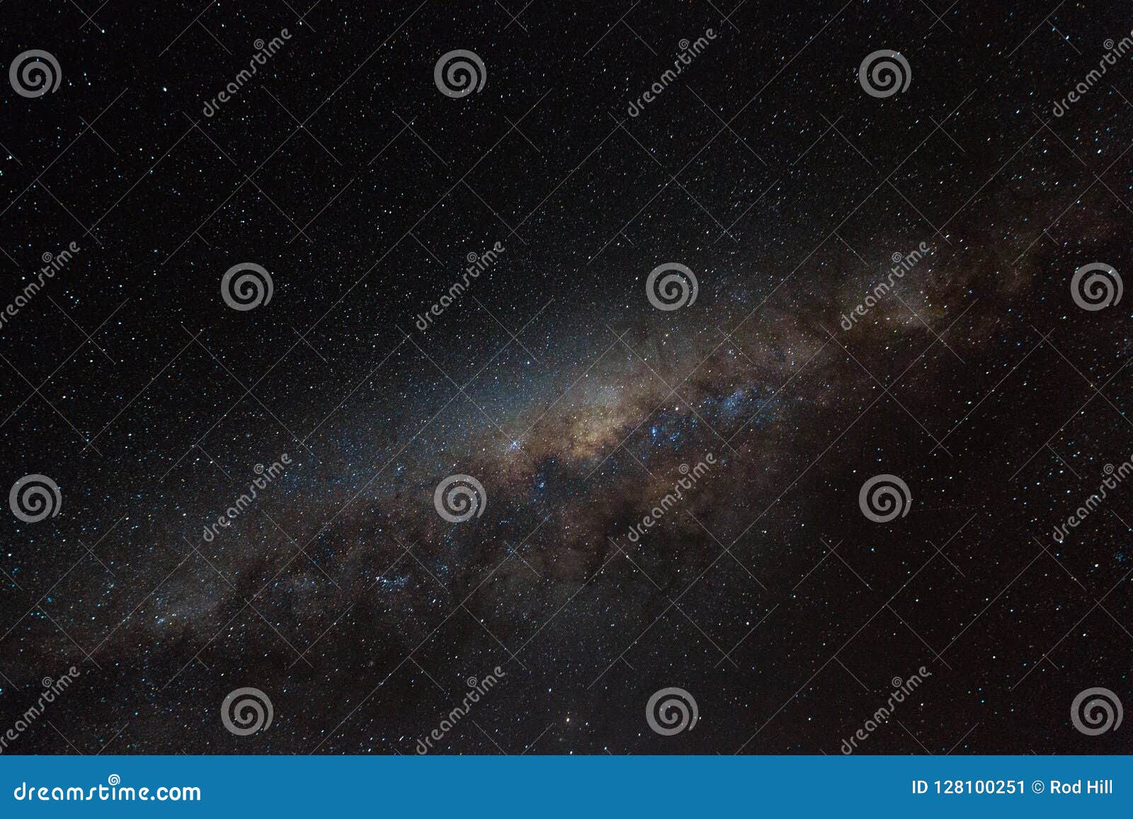 Galactic Centre with Mars stock image. Image of galactic - 128100251