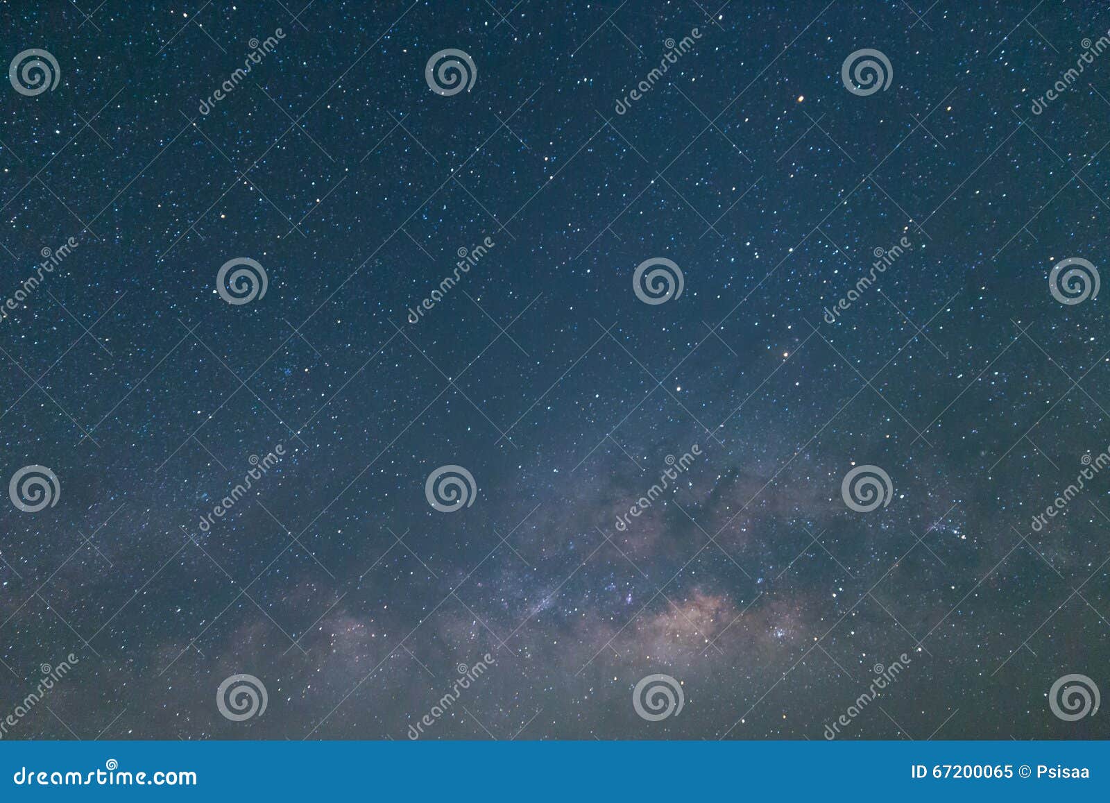 Milky way in starry night stock image. Image of cosmos - 67200065