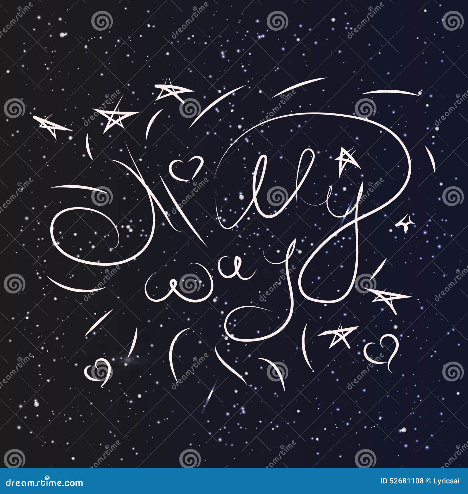 Milky way stars sky stock vector. Illustration of light - 52681108