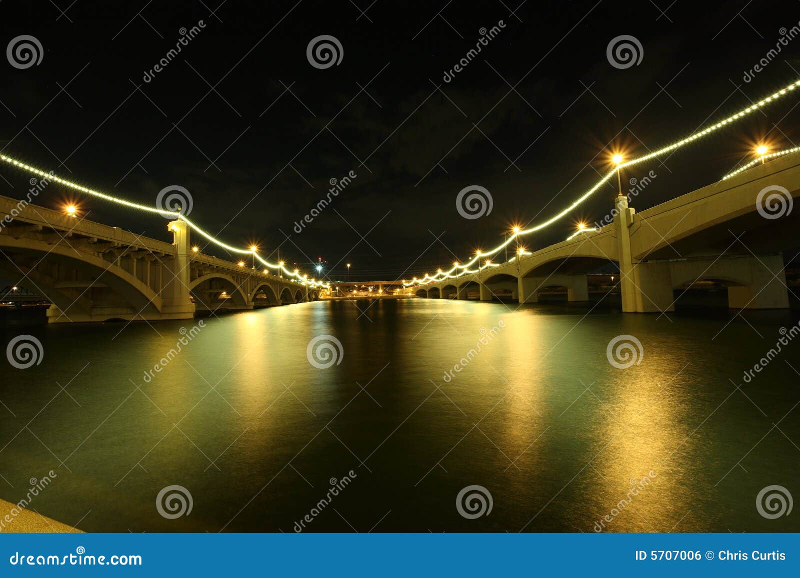 Mill Avenue Bridges stock photo. Image of financial, arizona - 5707006