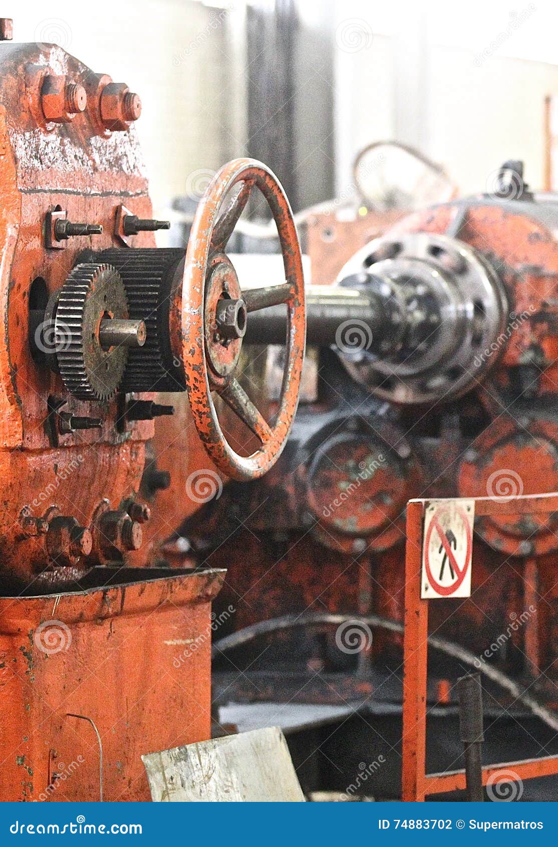 Mill Cross Helical Rolling Bars Stock Photo - Image of manufacture ...