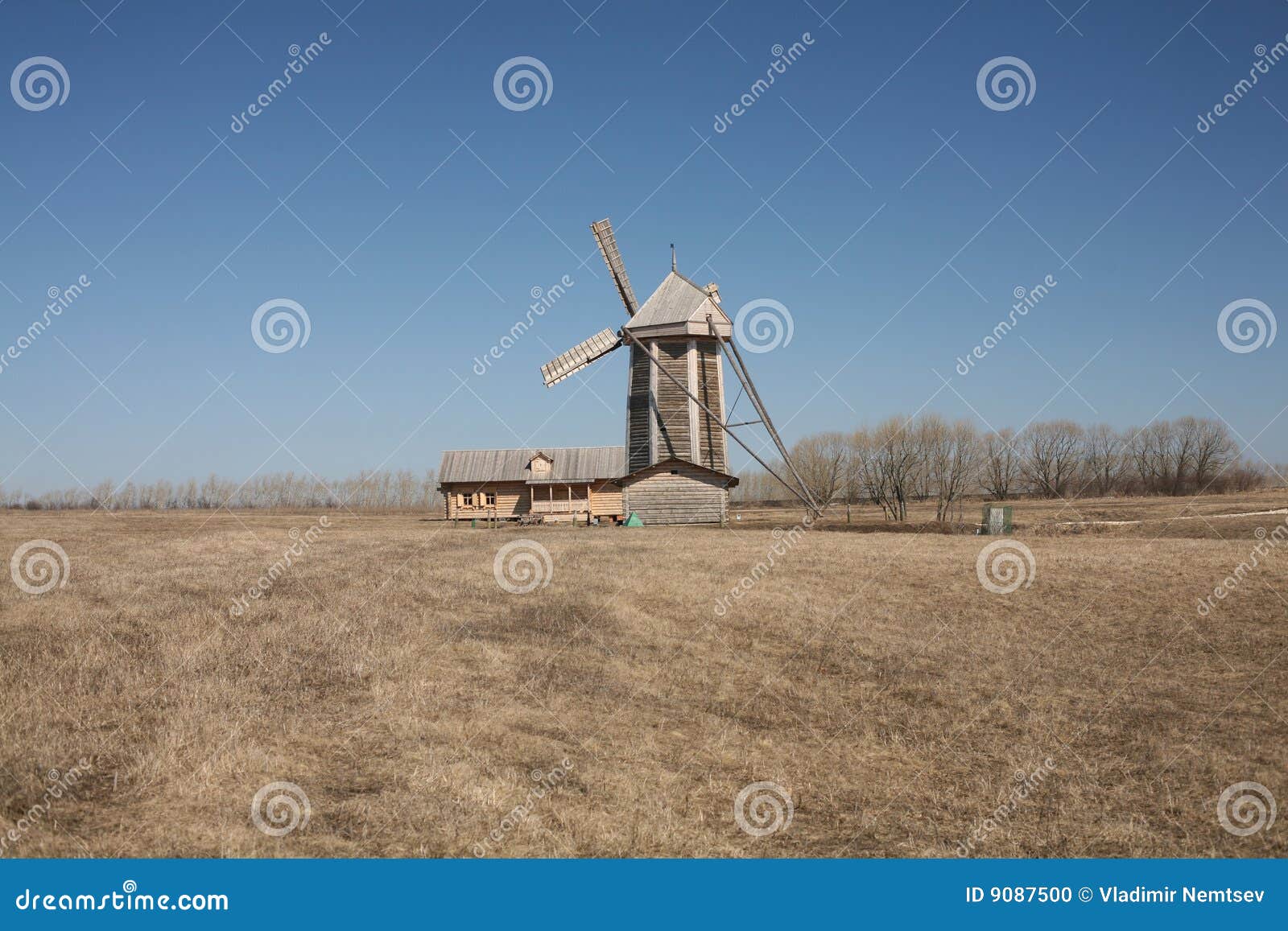 Mill in the field stock photo. Image of culture, field - 9087500