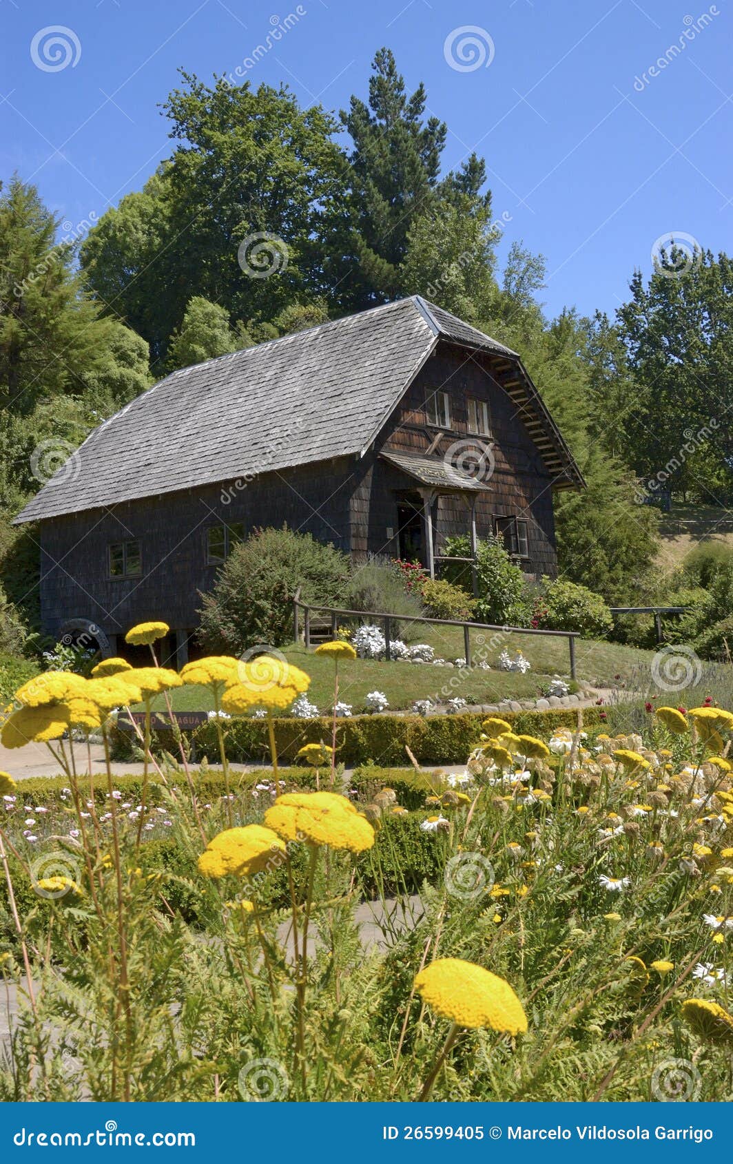 Mill House stock image. Image of pioneer, architecture - 26599405