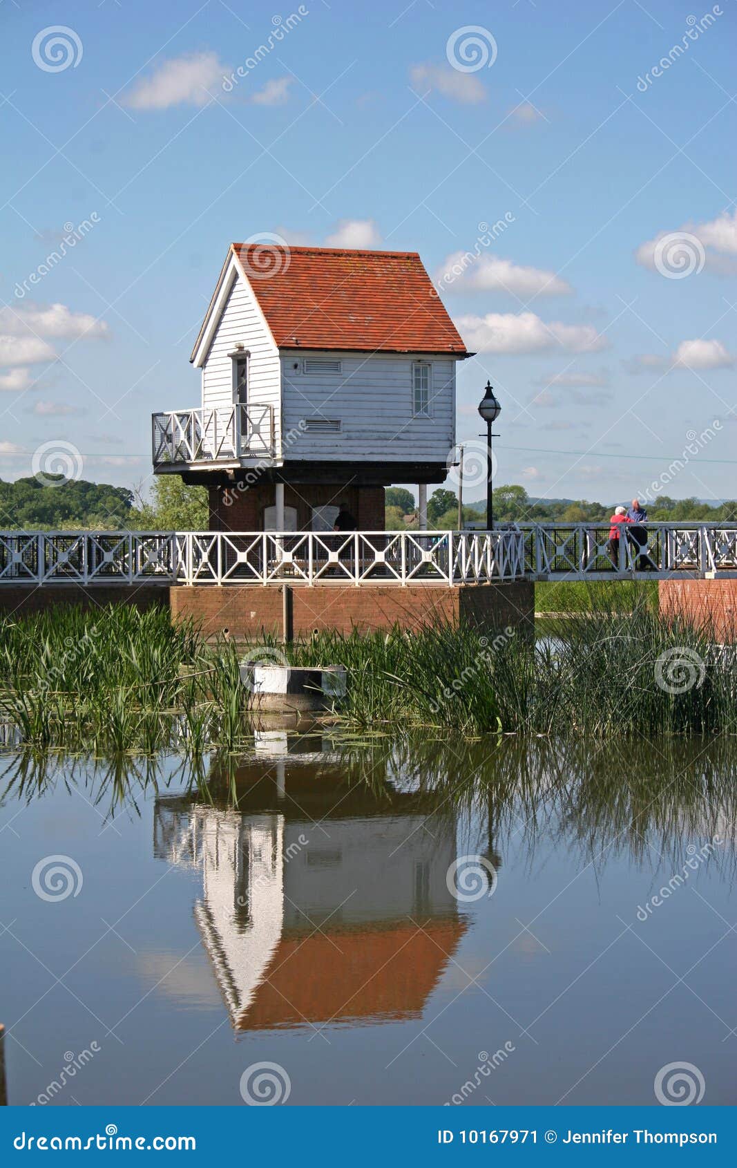 Mill in reflection stock image. Image of tree, boat, reflection - 10167971