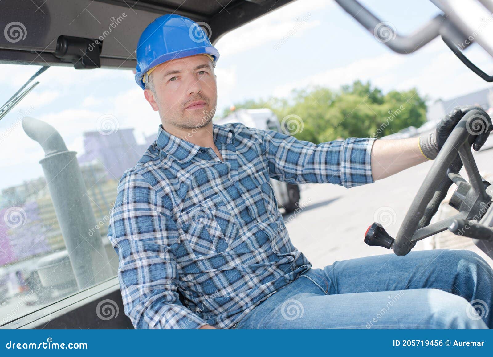 Mill wrighter on site stock photo. Image of work, profession - 205719456