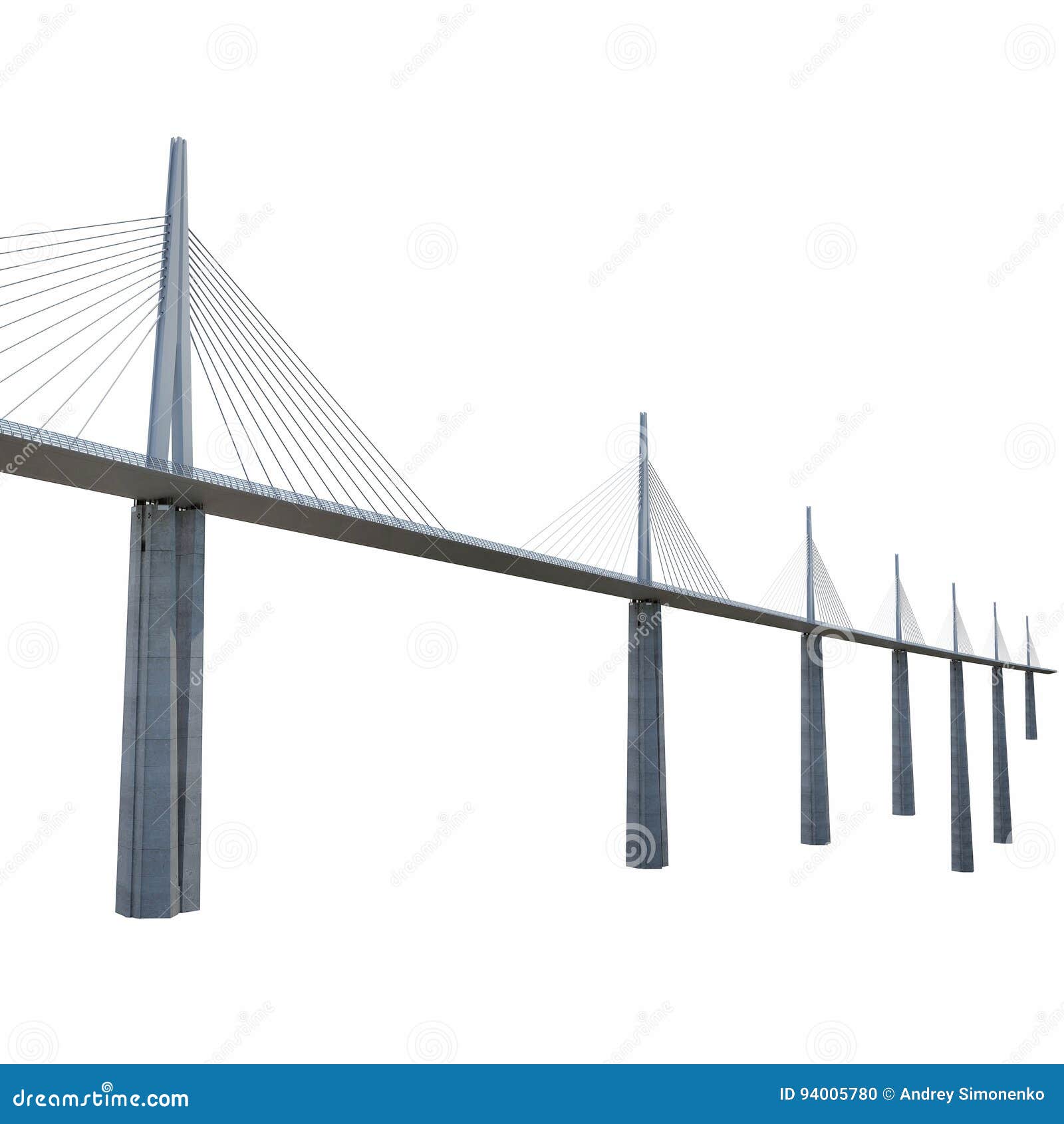 Millau Viaduct Icon Vector Sign And Symbol Isolated On White Background ...