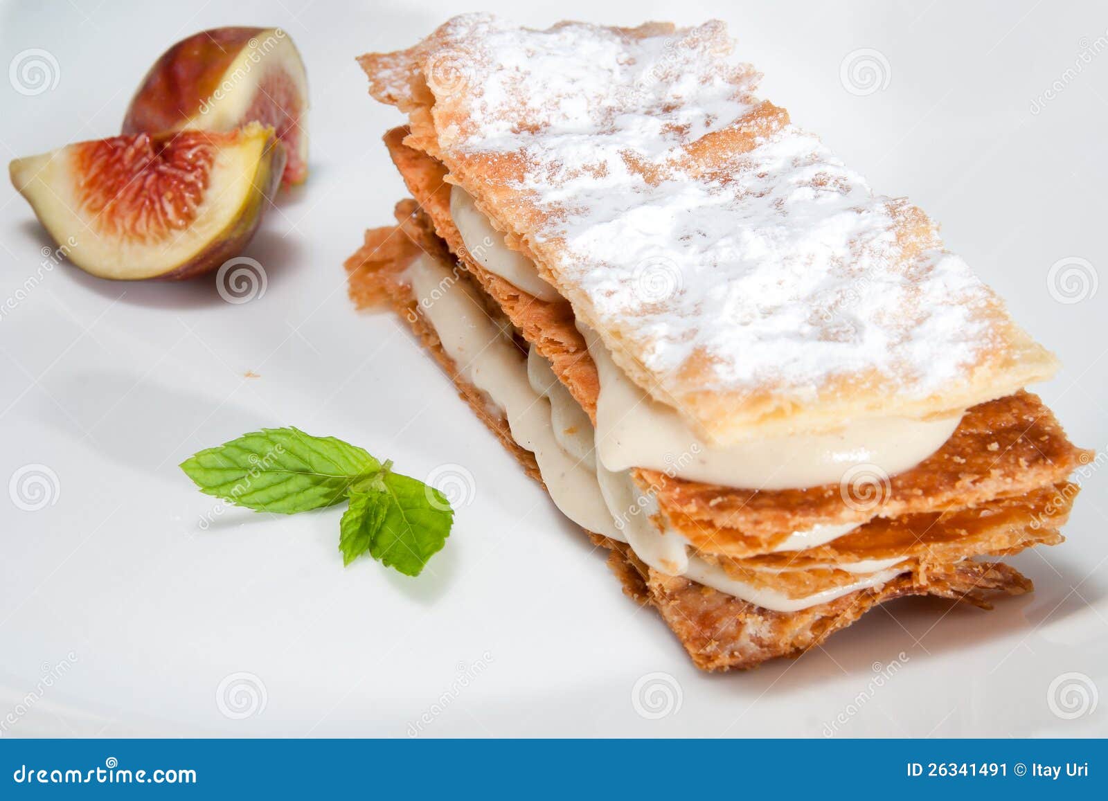Mille feuille stock image. Image of millefeuille, product - 26341491