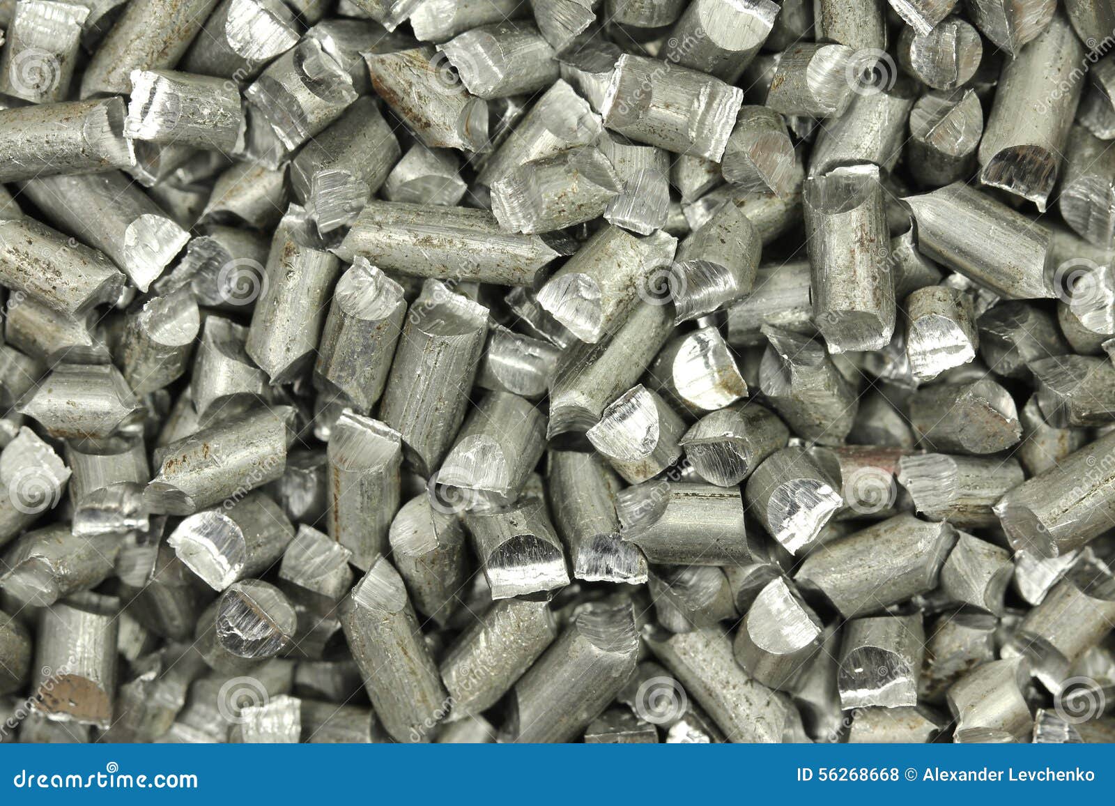 Milled Aluminum Wire Background Stock Photo - Image of production ...