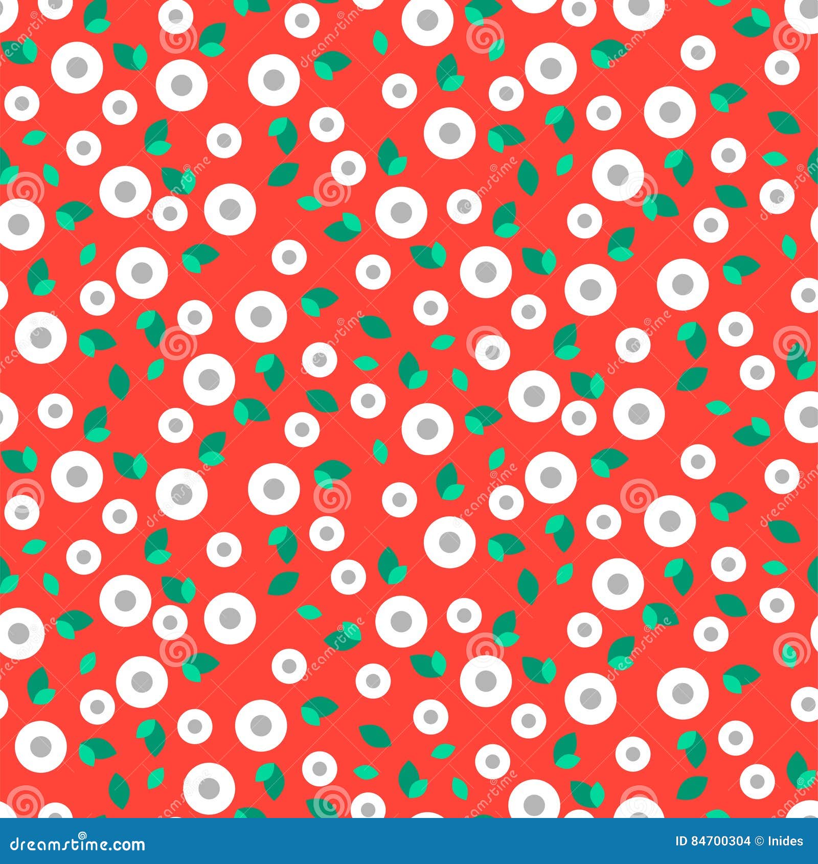 Millefleur Small Red Dense Seamless Pattern. Stock Vector ...