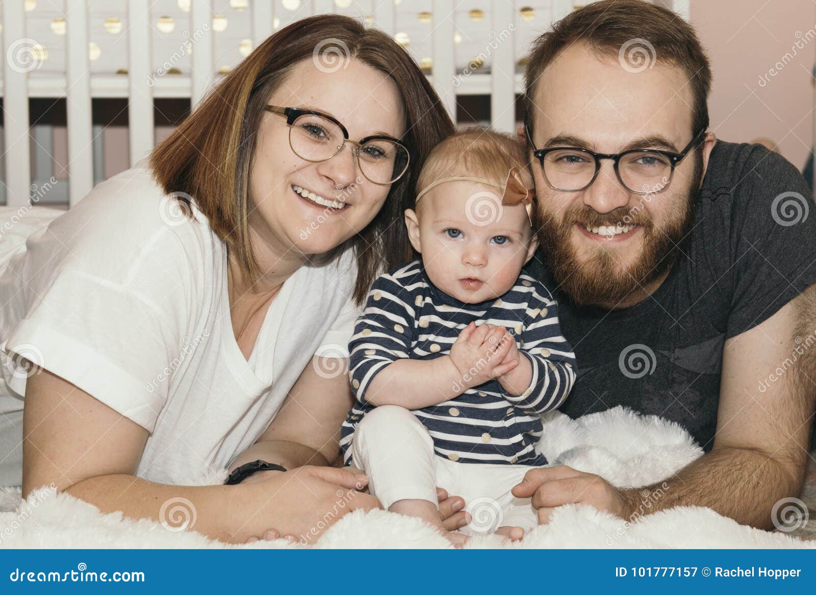Millennial Family with Mom, Dad, and Beautiful Baby Girl Stock Image ... Millennial Family with Mom, Dad, and Beautiful Baby Girl Stock Image ...