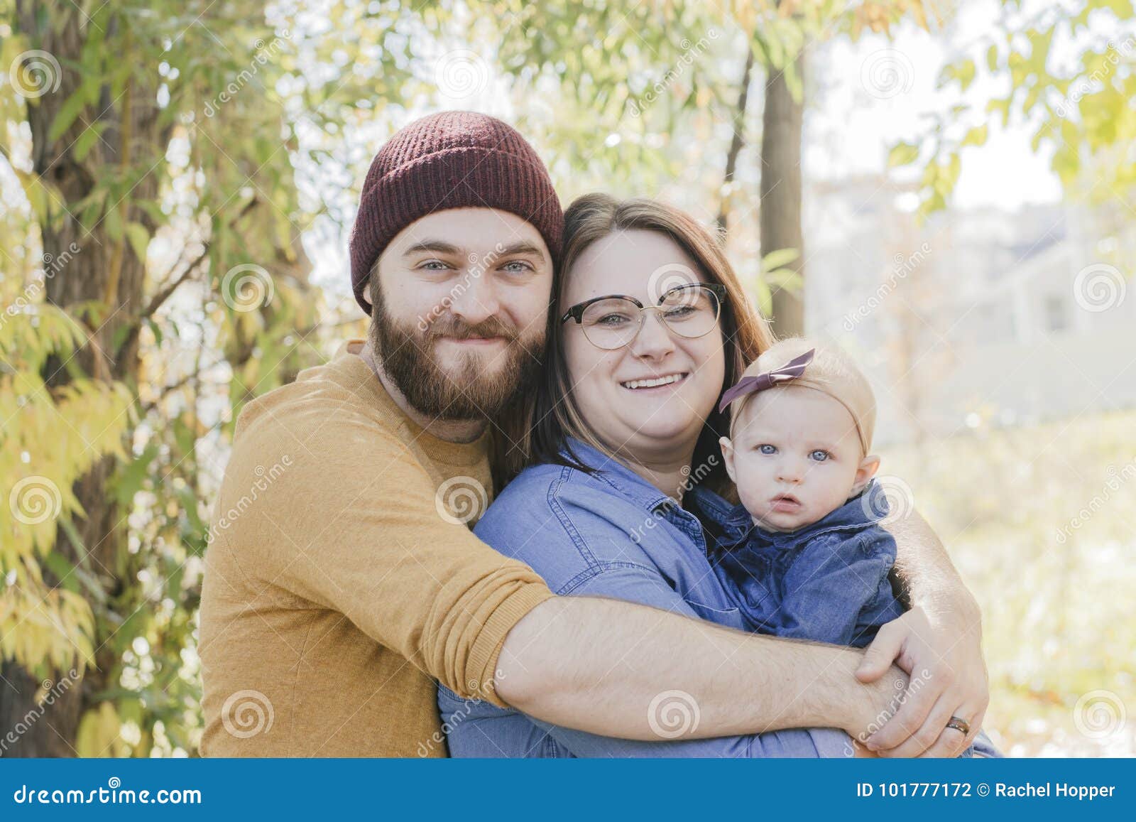 Millennial Family with Mom, Dad, and Beautiful Baby Girl Stock Photo ... Millennial Family with Mom, Dad, and Beautiful Baby Girl Stock Photo ...
