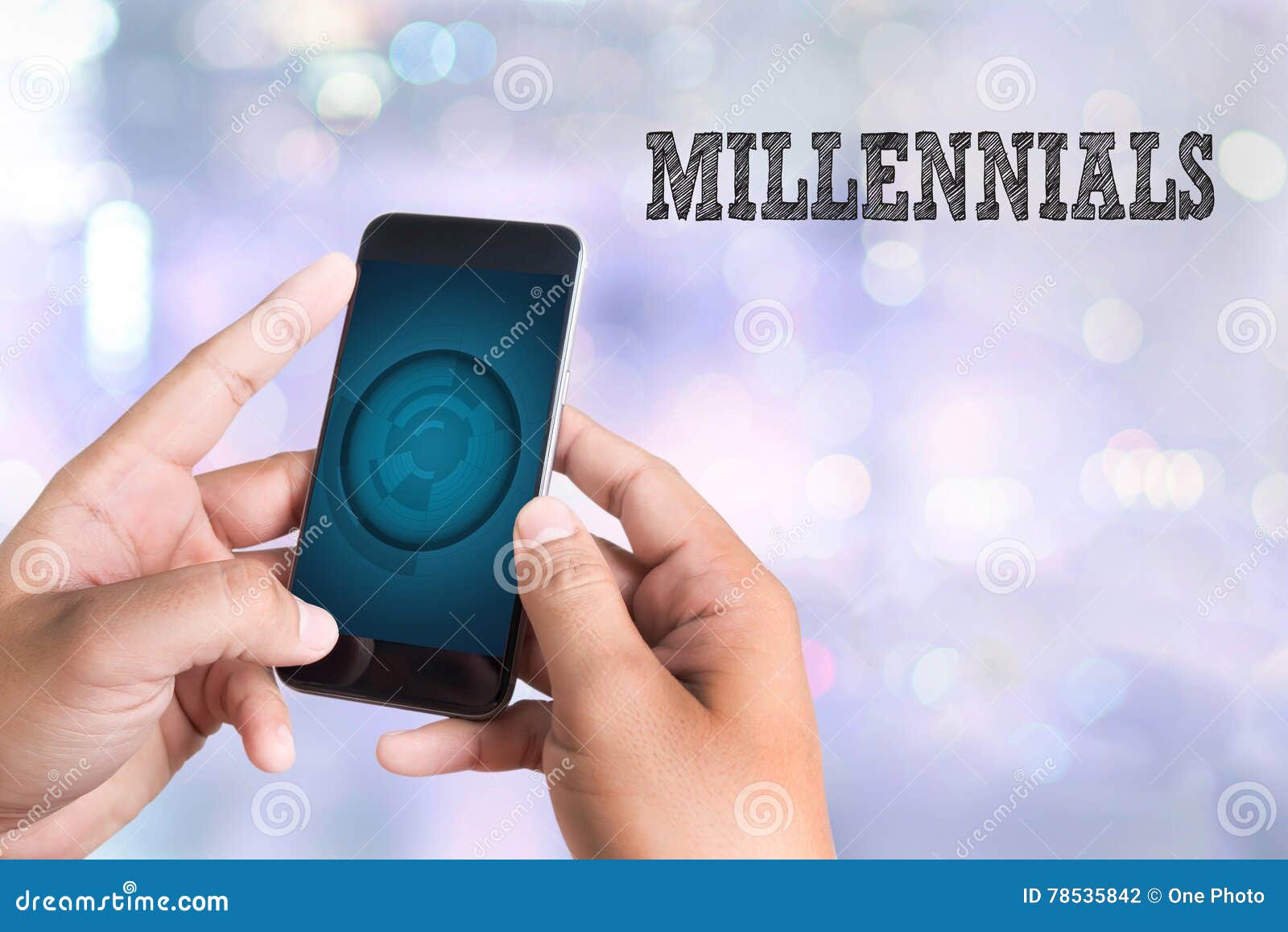 MILLENNIALS stock photo. Image of demographic, marketing - 78535842