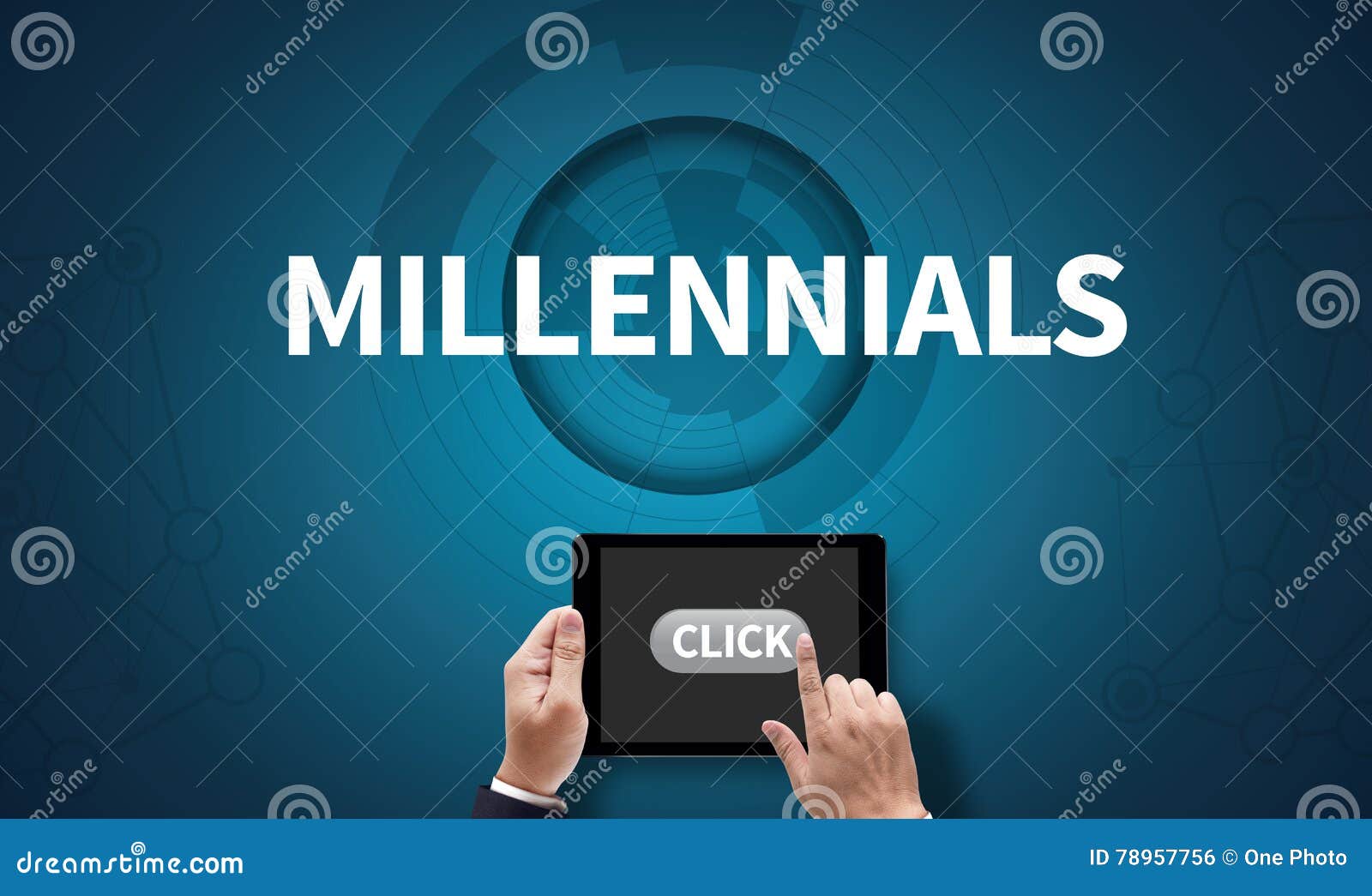 MILLENNIALS stock photo. Image of modern, generation - 78957756
