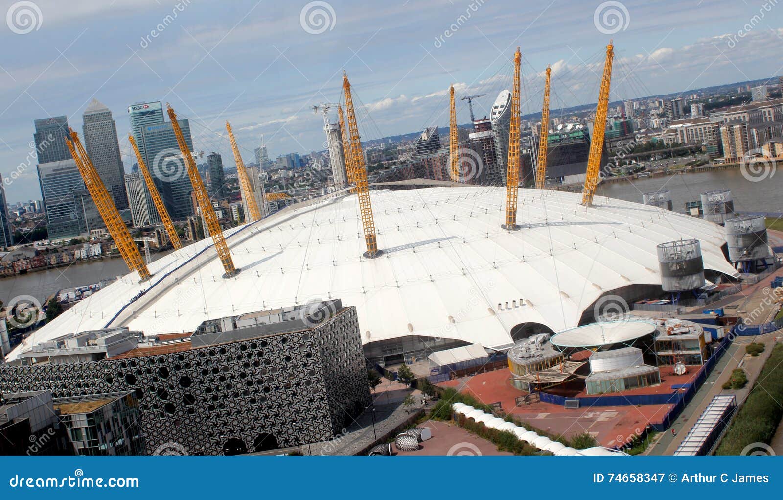 The millennium dome London editorial photography. Image of year2000 ...
