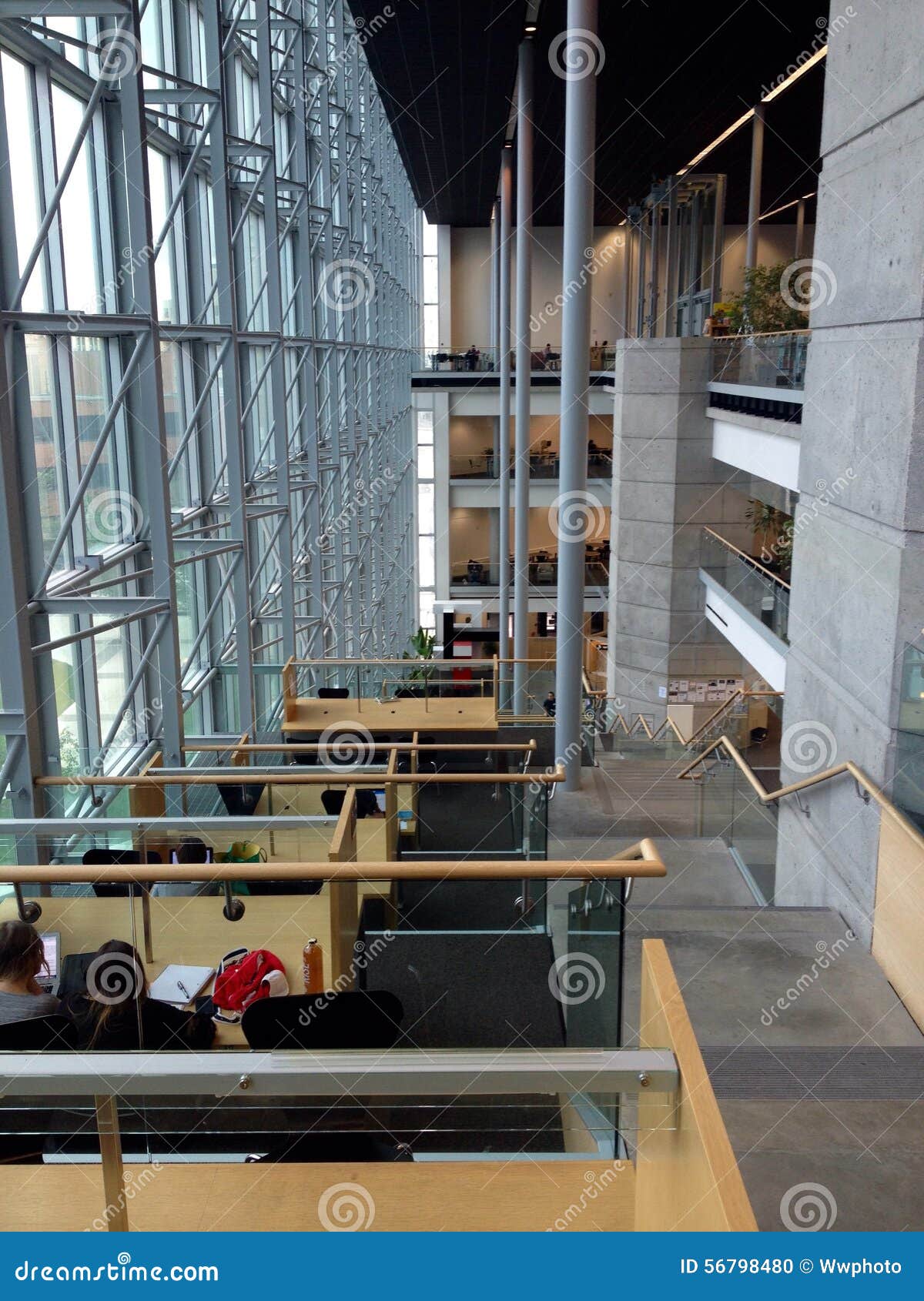 Millennium library editorial image. Image of downtown - 56798480