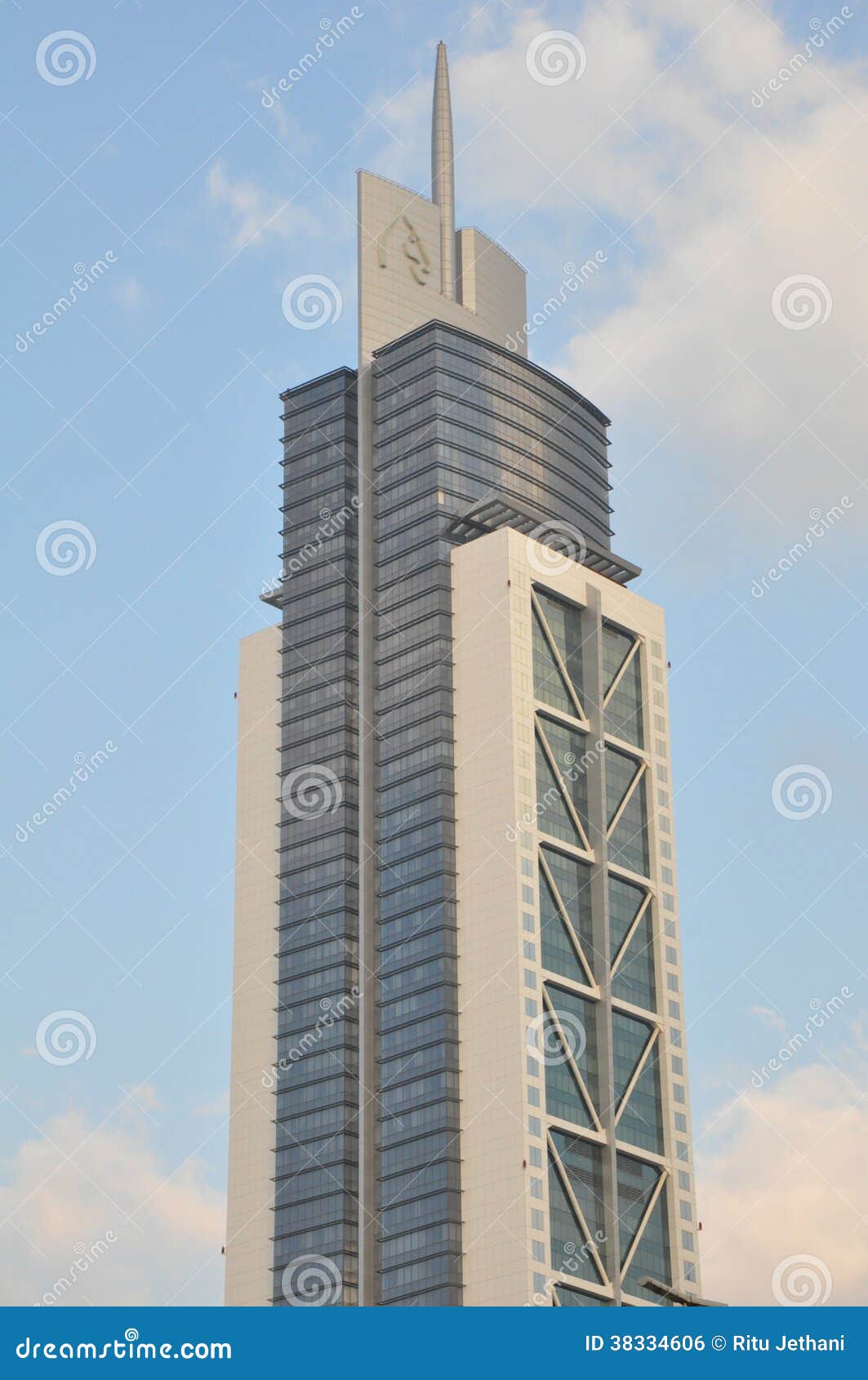 Millennium Tower in Dubai, UAE Editorial Photo - Image of millenium ...