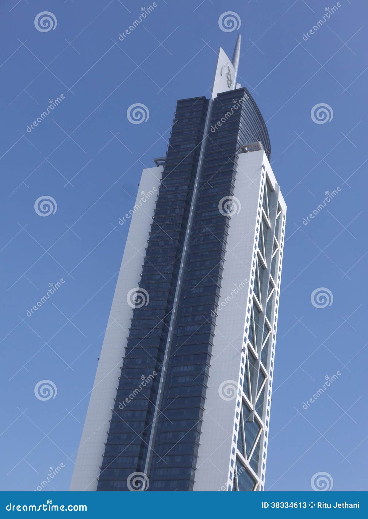 Millennium Tower in Dubai, UAE Editorial Stock Photo - Image of high ...