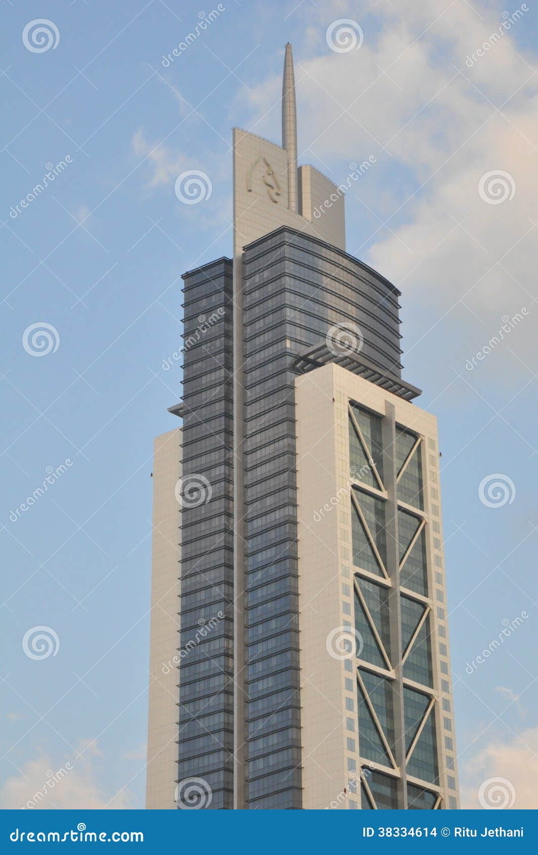 Millennium Tower In Dubai, UAE Editorial Image | CartoonDealer.com ...