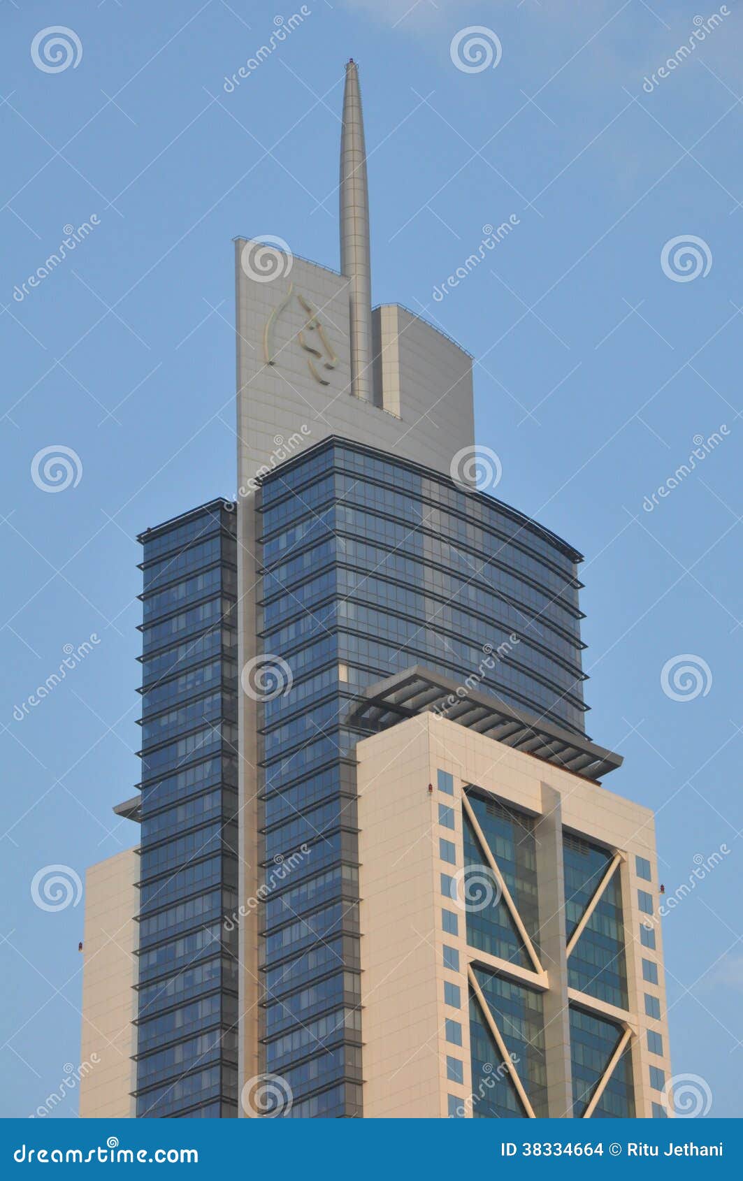 Millennium Tower In Dubai, UAE Editorial Image | CartoonDealer.com ...