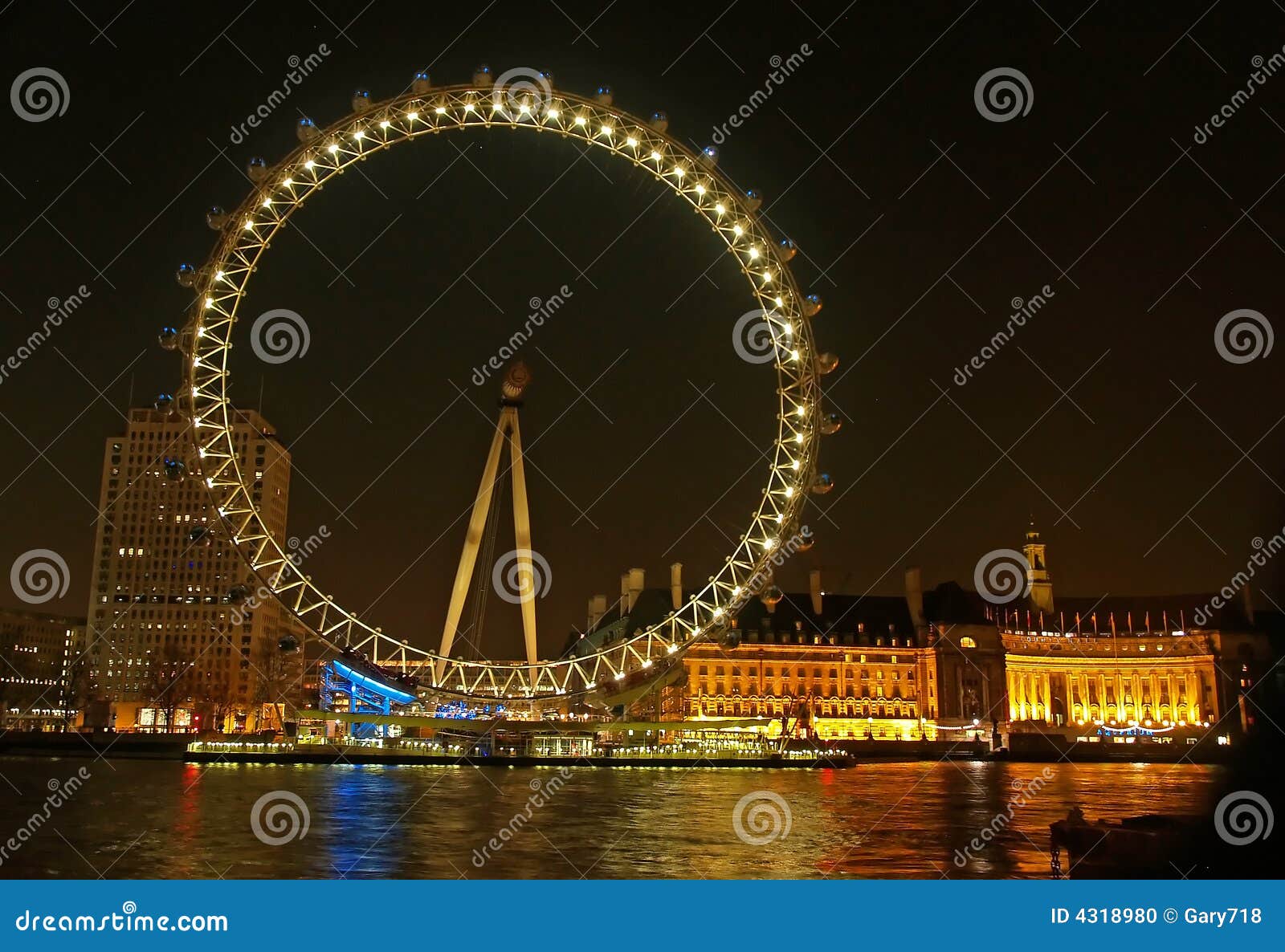 Millennium Wheel (London Eye) Editorial Image - Image of european ...