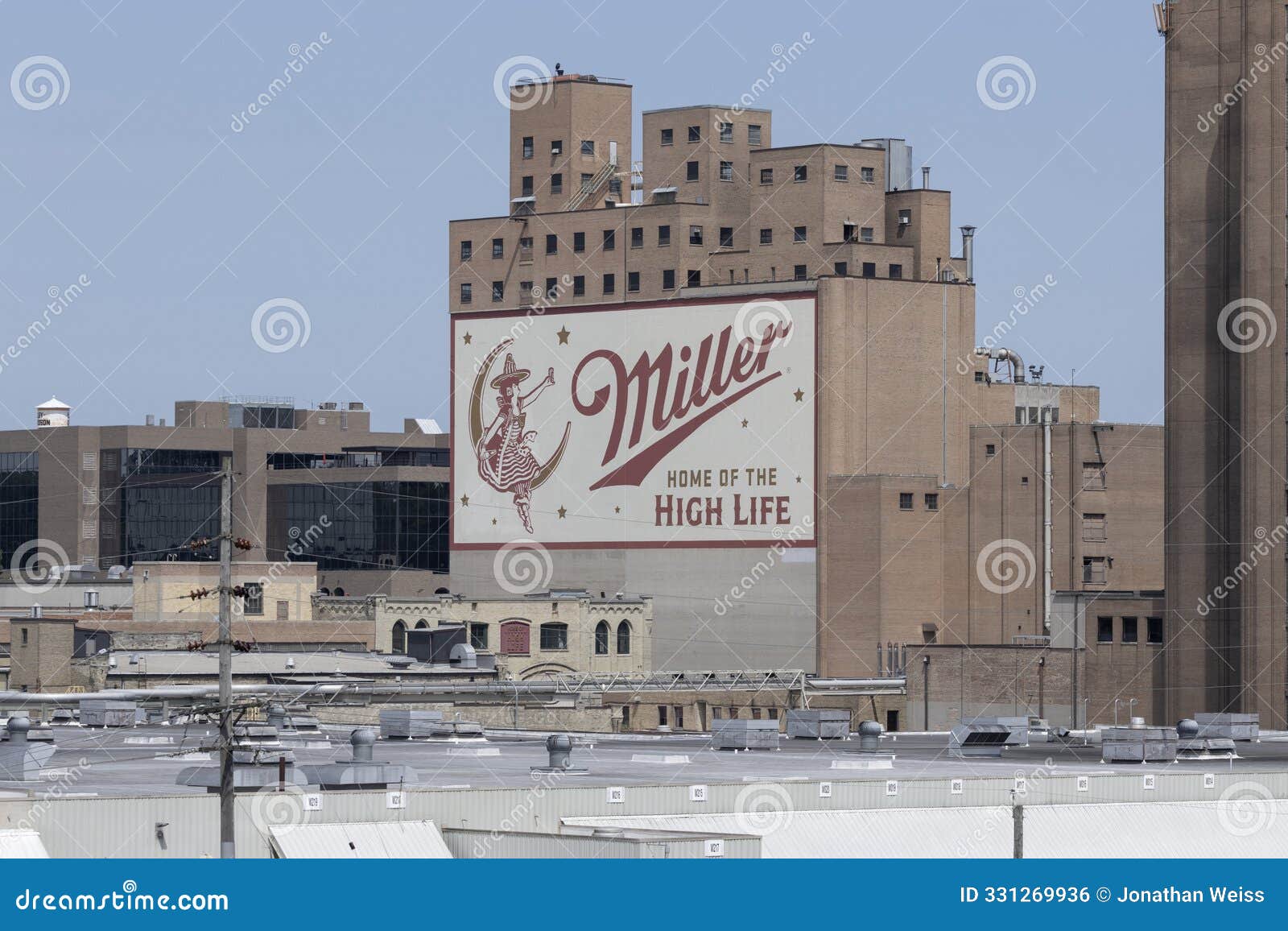 Miller Brewing Complex Where Miller Beer Brands are Brewed. Miller Beer ...