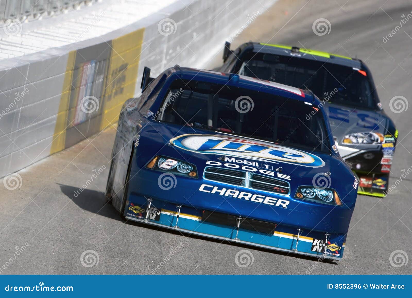 Miller Lite Dodge at the Atlanta Motor Speedway Editorial Photo - Image ...
