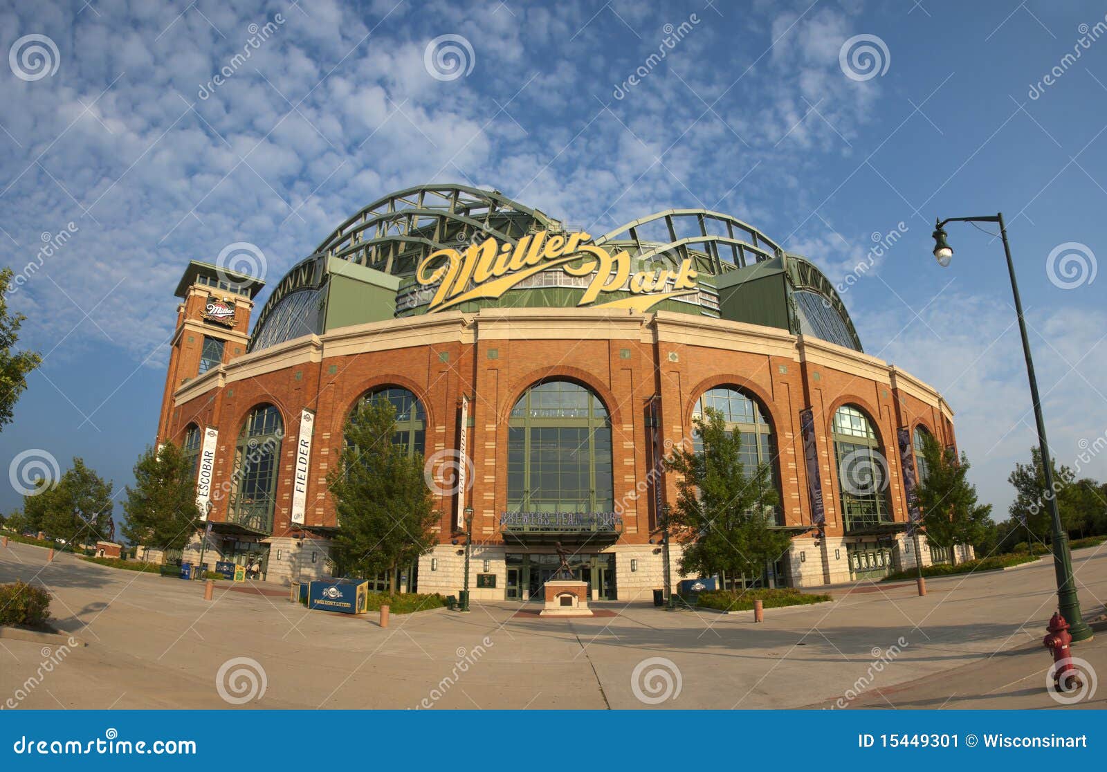Miller Park Milwaukee Brewers MLB Baseball Editorial Photo - Image of ...