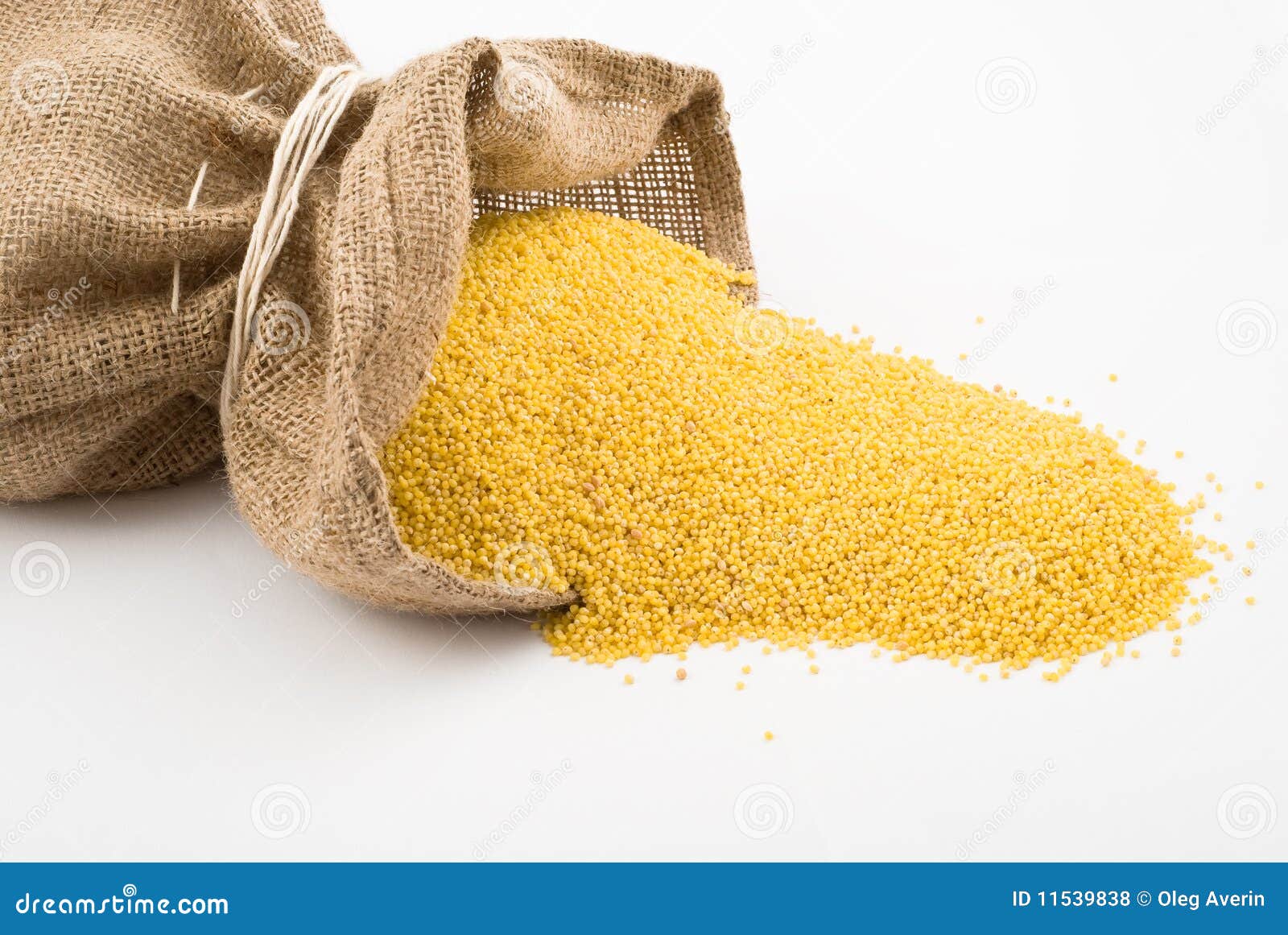 Millet stock photo. Image of seed, millet, burlap, cloth - 11539838