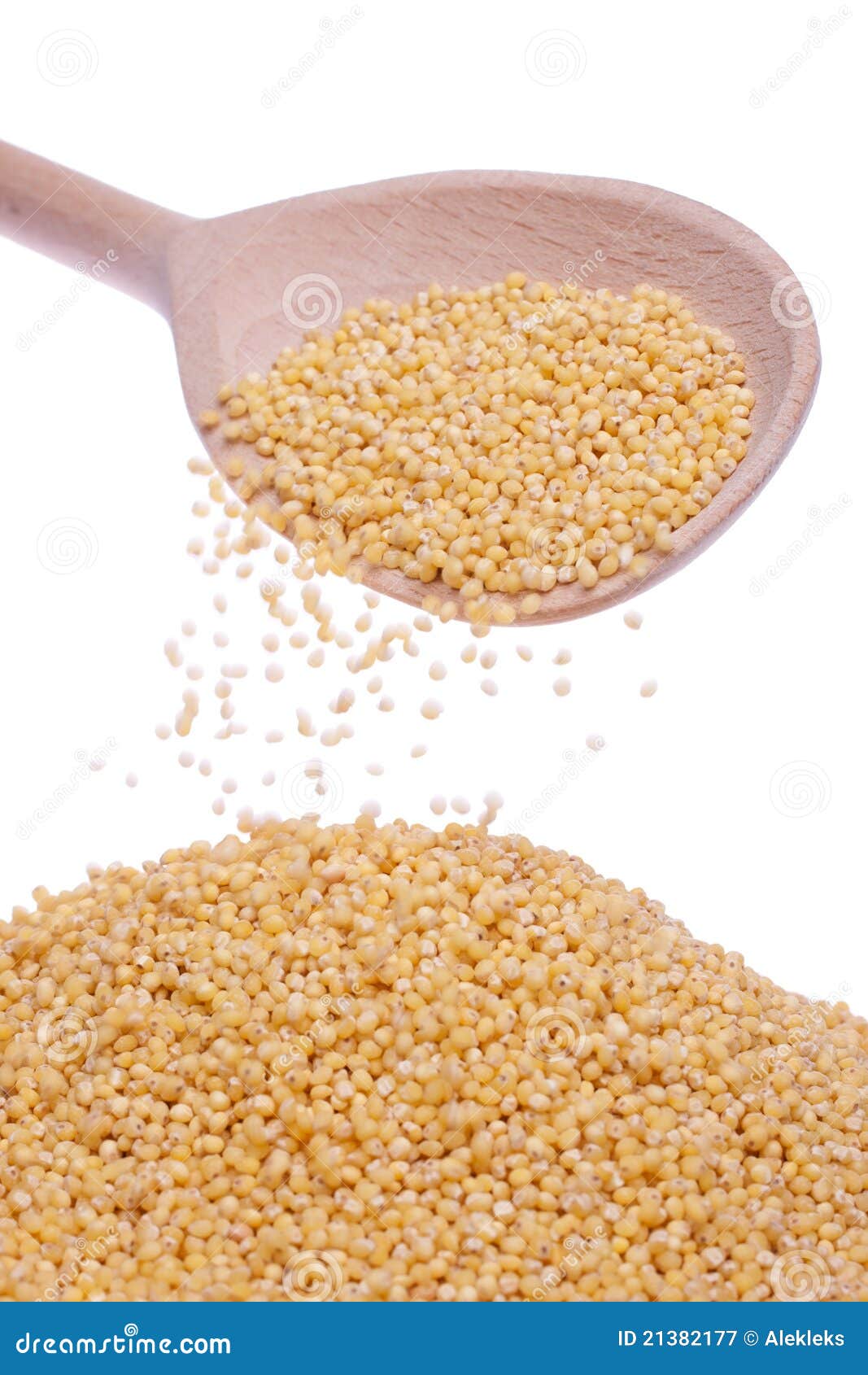 Millet stock image. Image of cereal, bran, groats, durum - 21382177