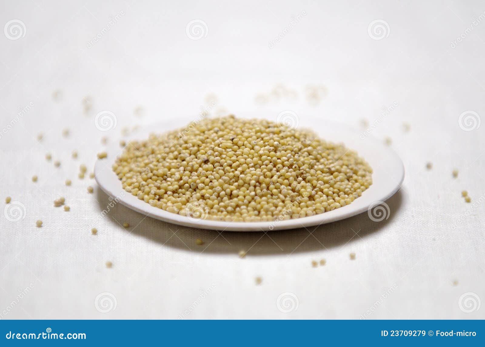 Millet stock image. Image of plate, style, selective - 23709279